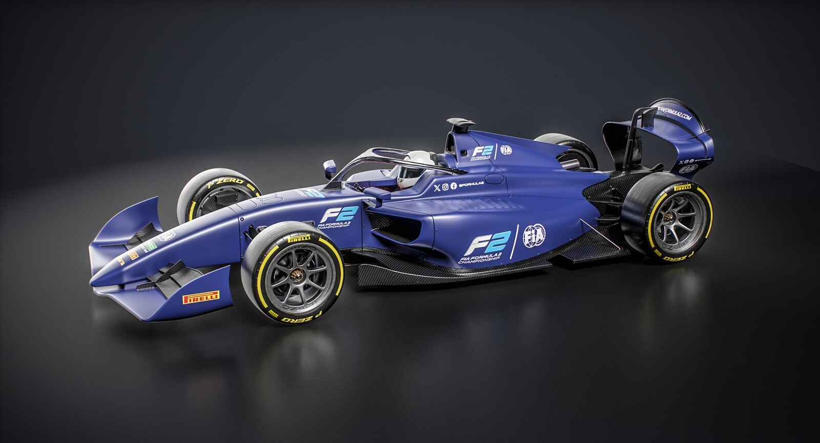 OpticalDreamSoft - Dallara F2 2024 Formula 2 Race Car PBR 3D model