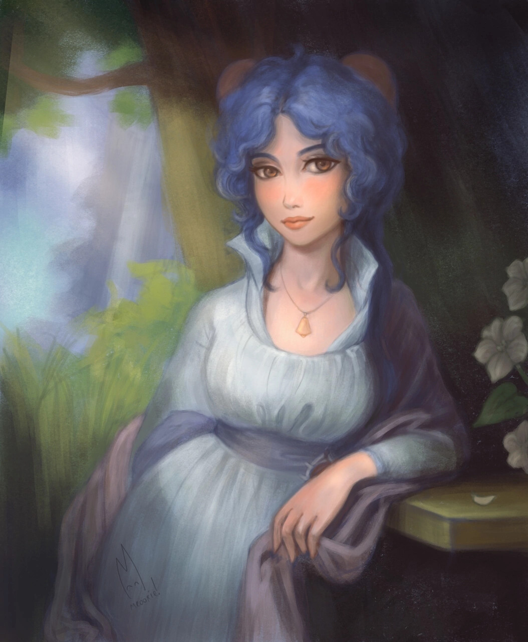 ArtStation - Ganyu in painting style