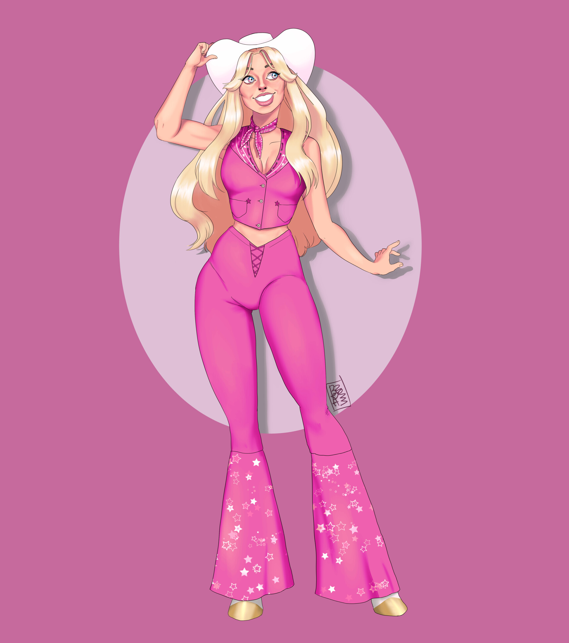 ArtStation - Yee yee Barbie