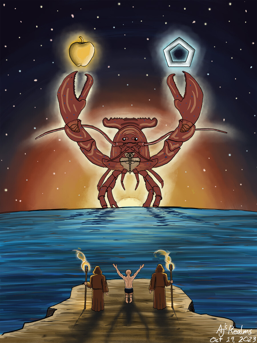 ArtStation - Artober 19th: Cosmic Lobster