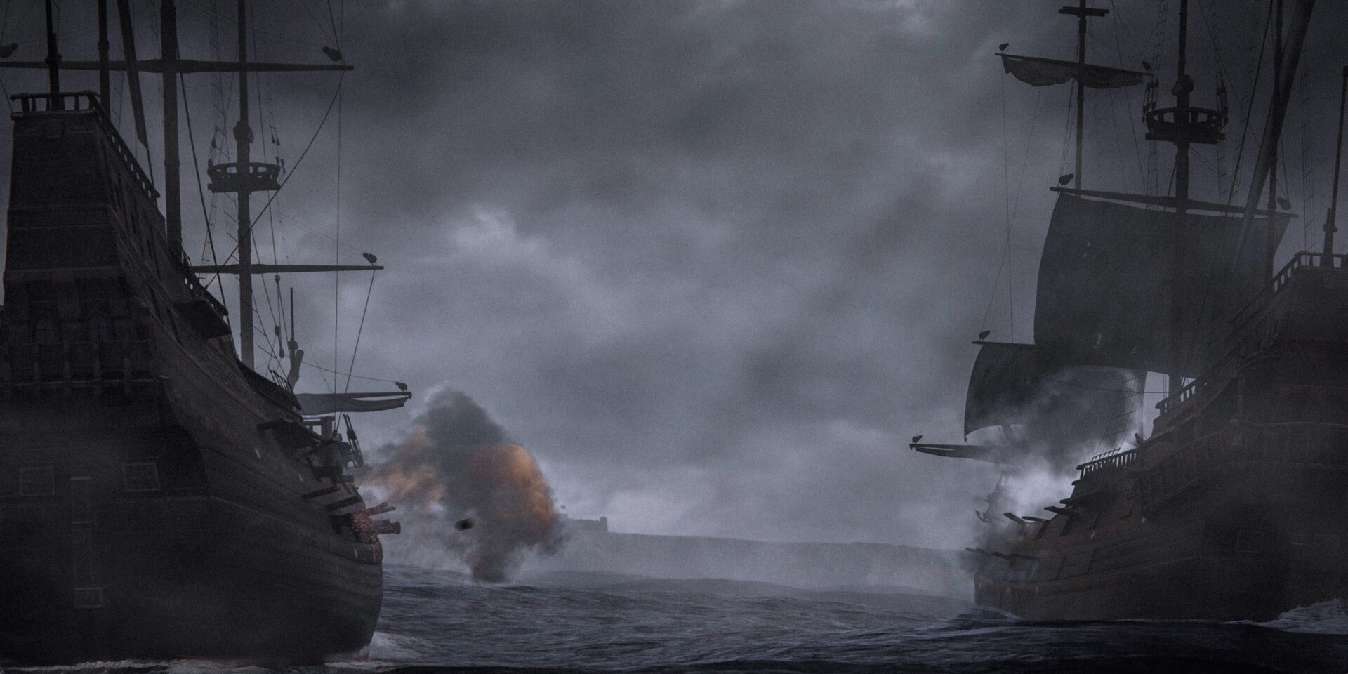 ArtStation - Naval Battle