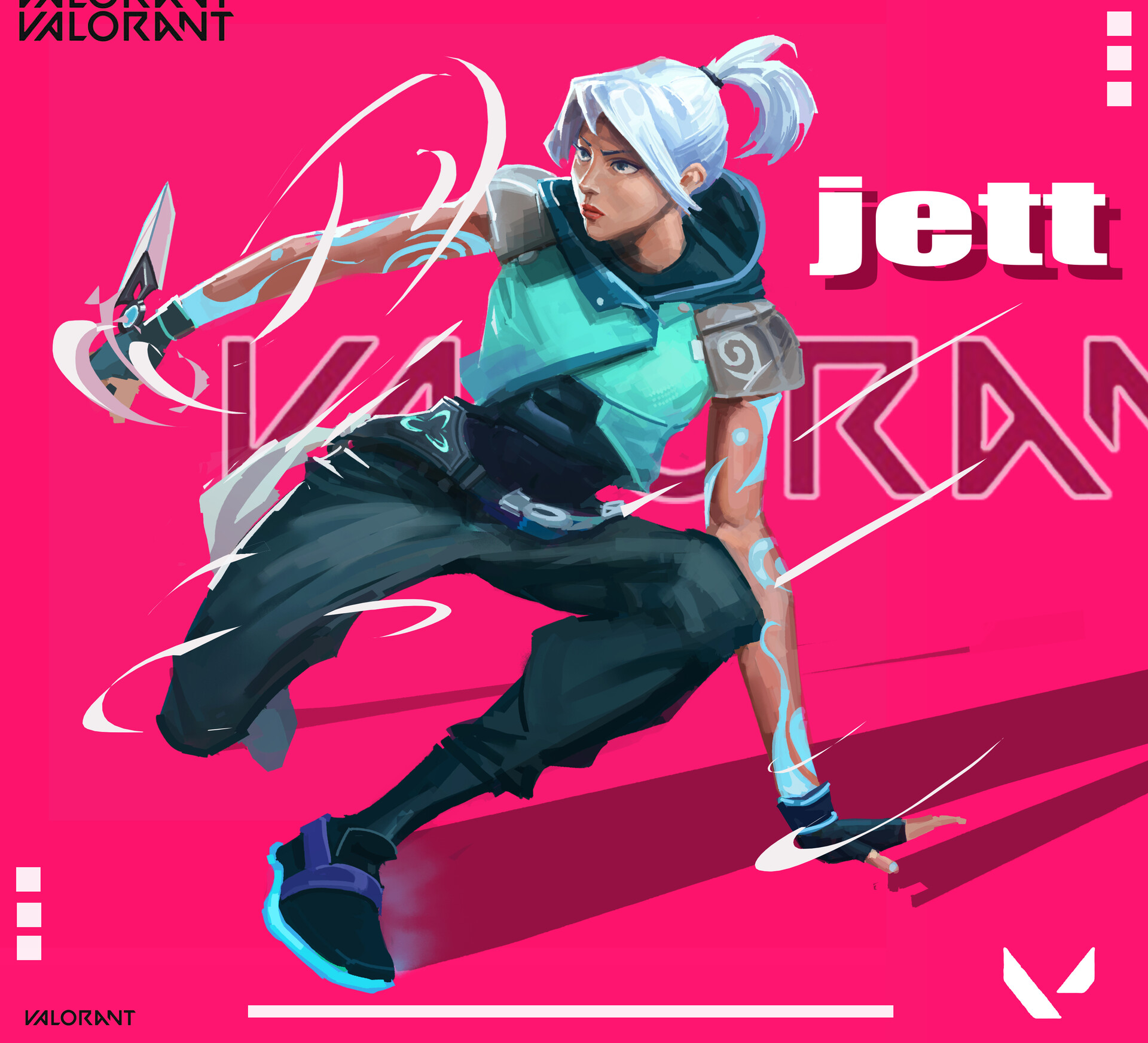 ArtStation - VALORANT jett