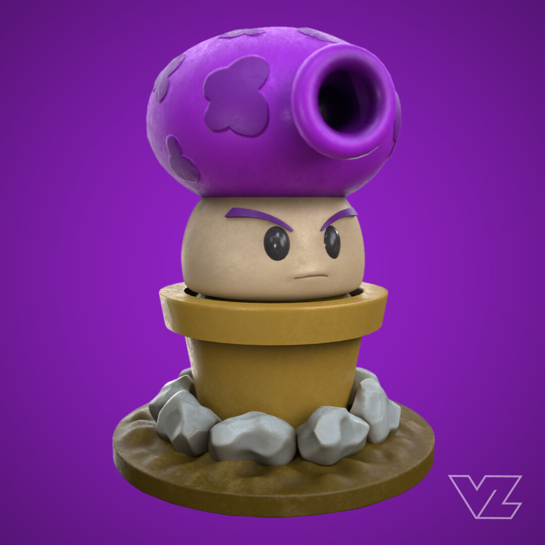 Fume Shroom Plants Vs Zombies