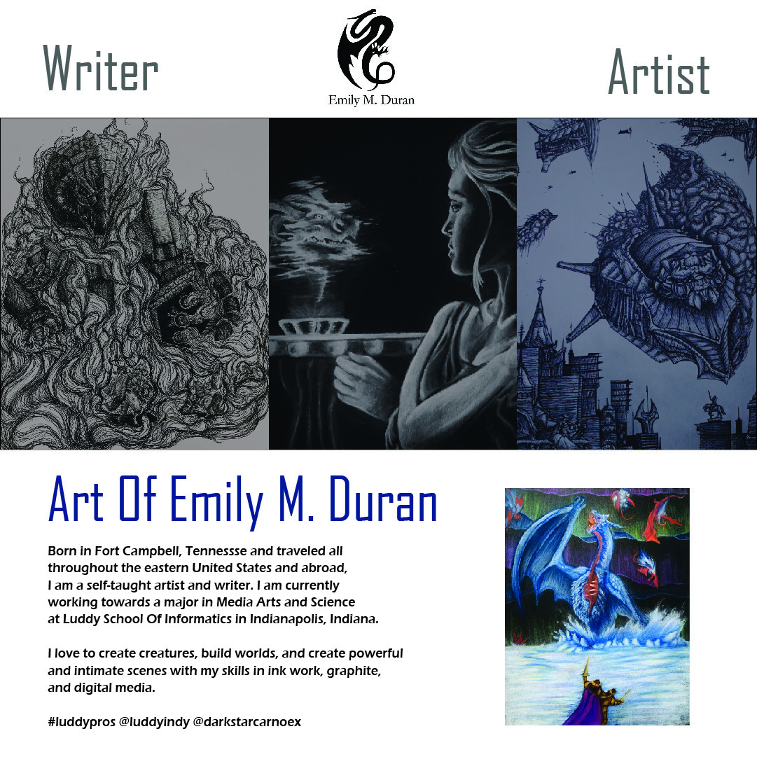 ArtStation - Art Of Emily M. Duran Cover Page