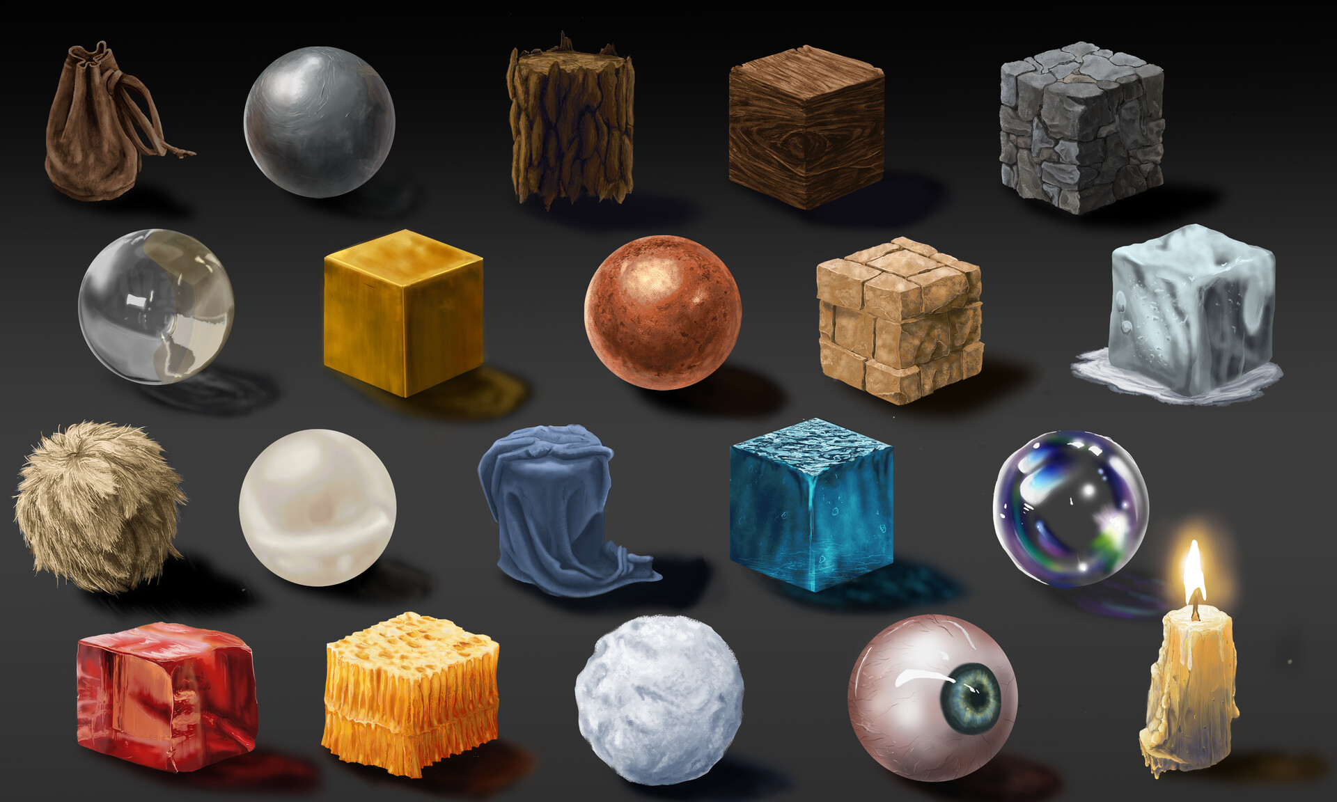 ArtStation - Material Studies