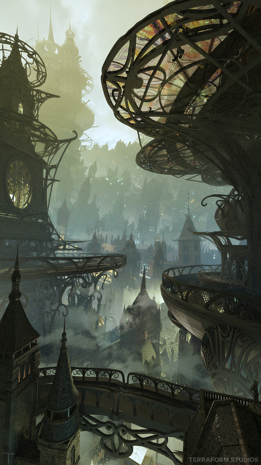 Terraform Studios - Explorations for Planescape