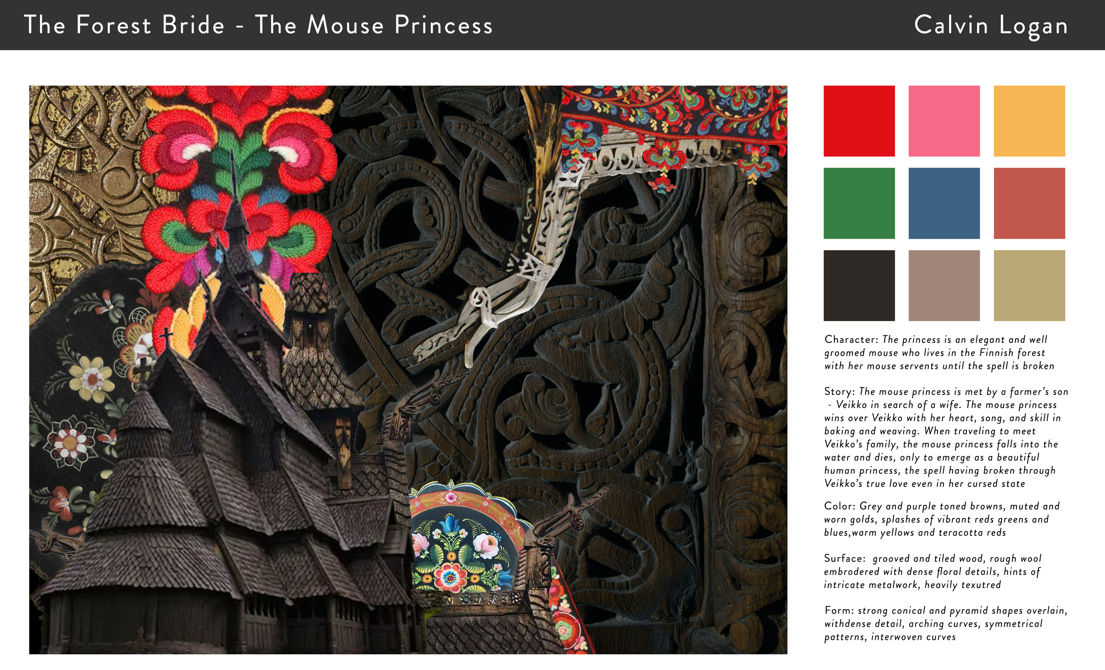 Calvin Logan - Mouse Princess - Costume Design