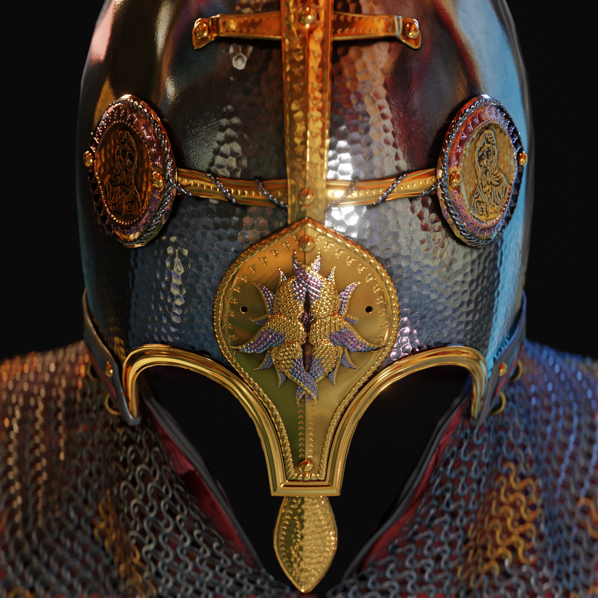ArtStation - Kievan Rus Helmet