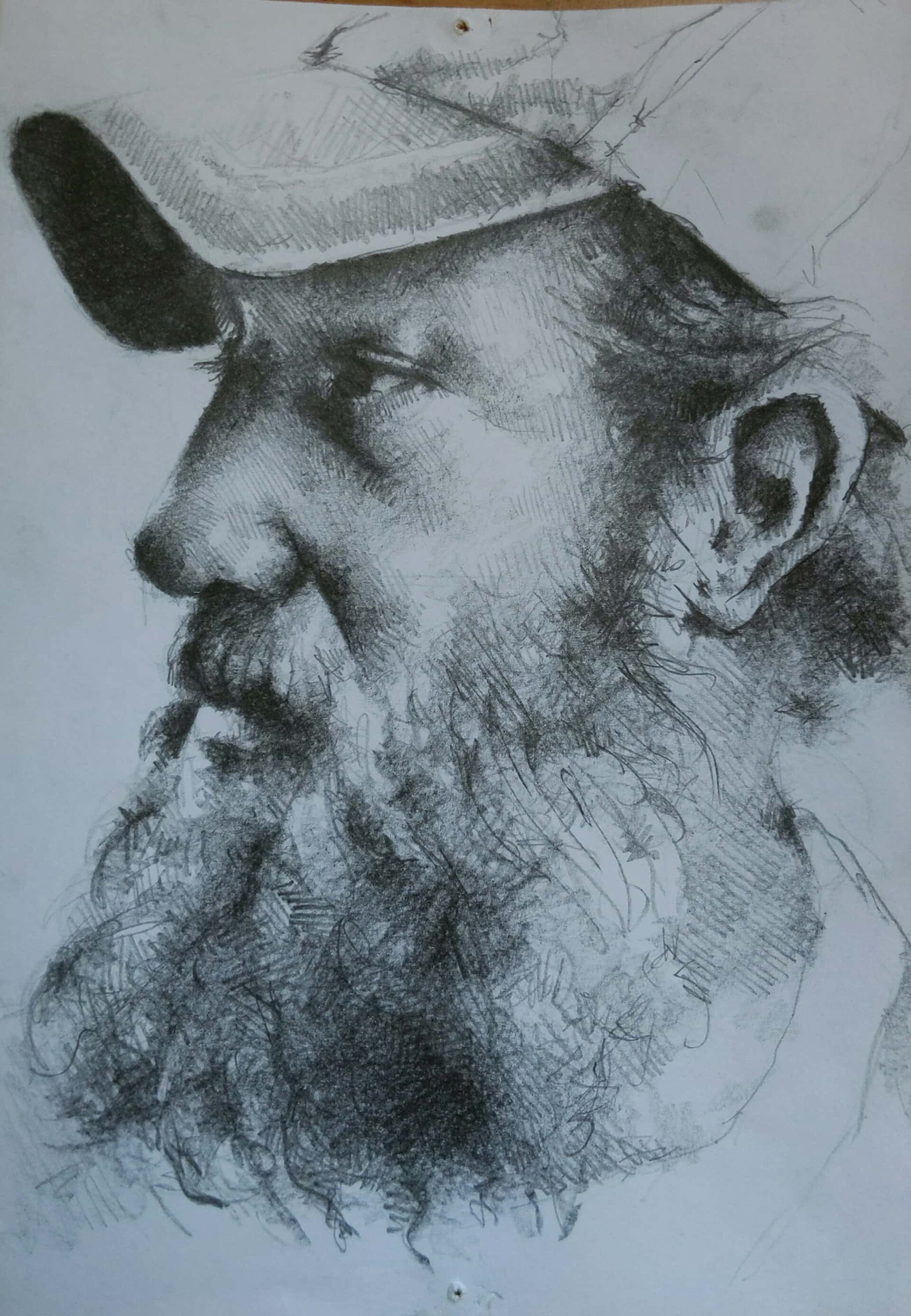 ArtStation - graphite portrait