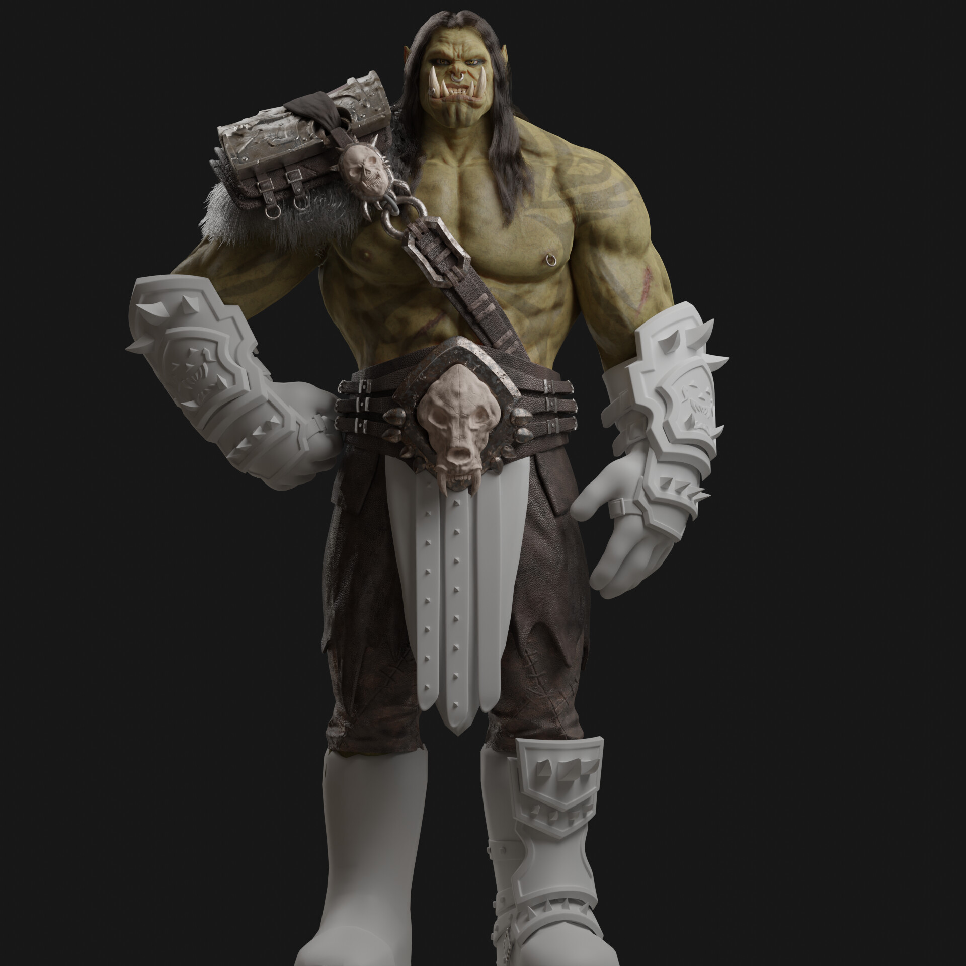Raul Braga - Goblin Fighter - WIP