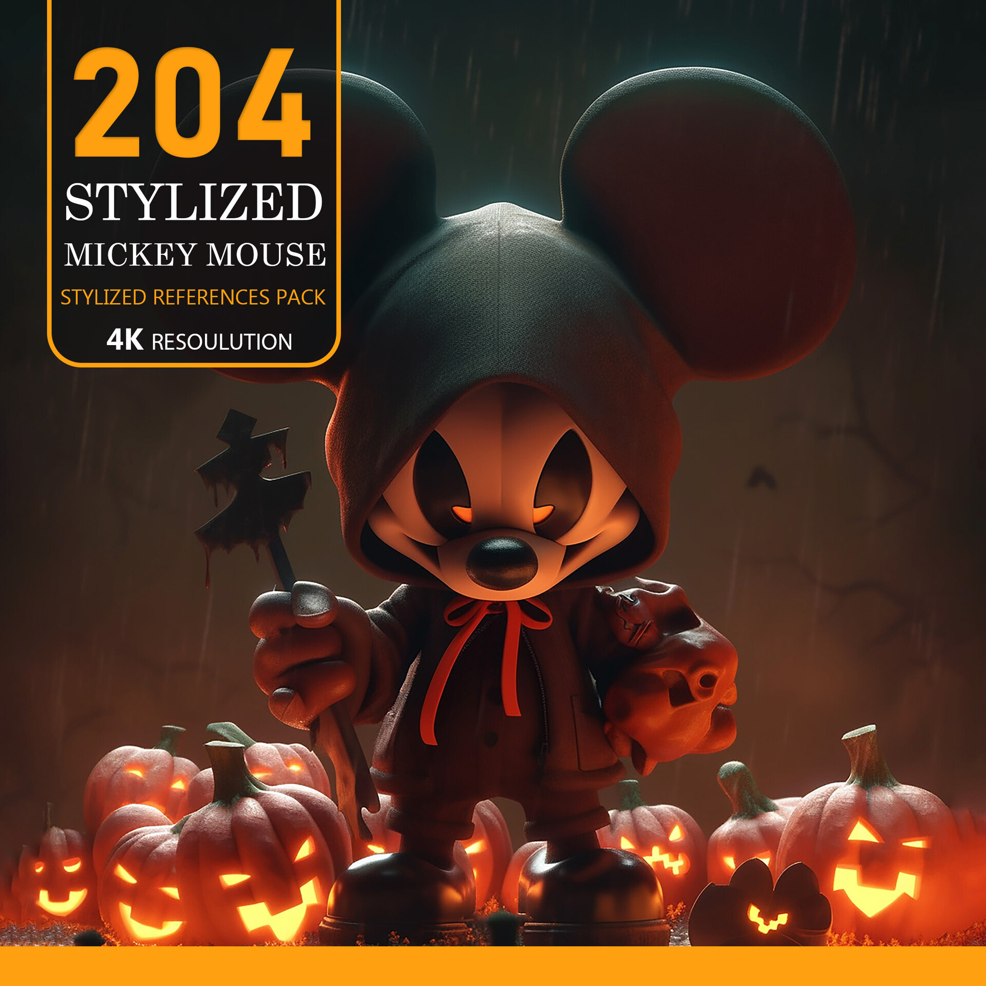 ArtStation - Stylized mickey mouse Vol.65-4K-Stylized References Pack