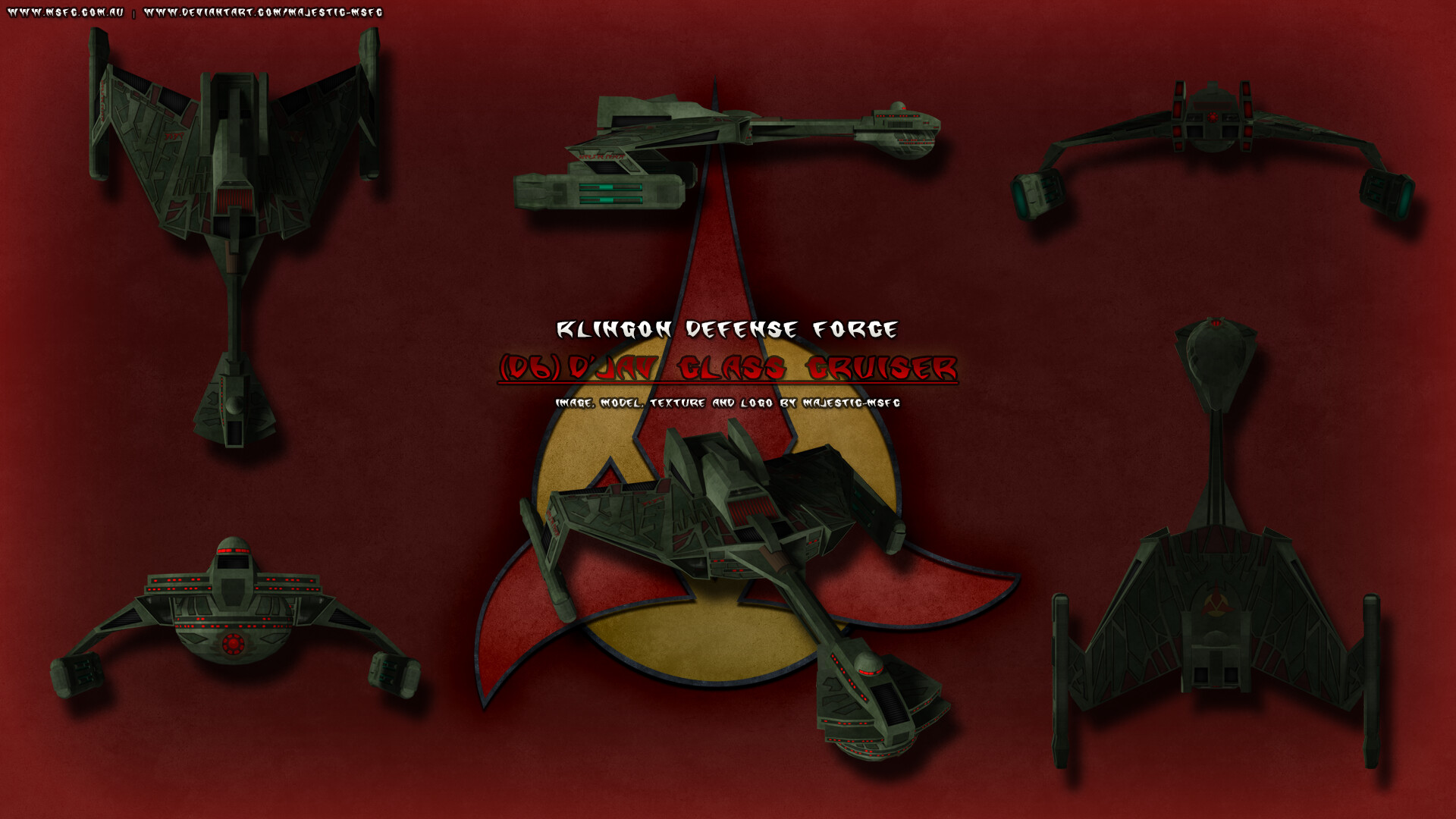 ArtStation - Klingon D6 Cruiser