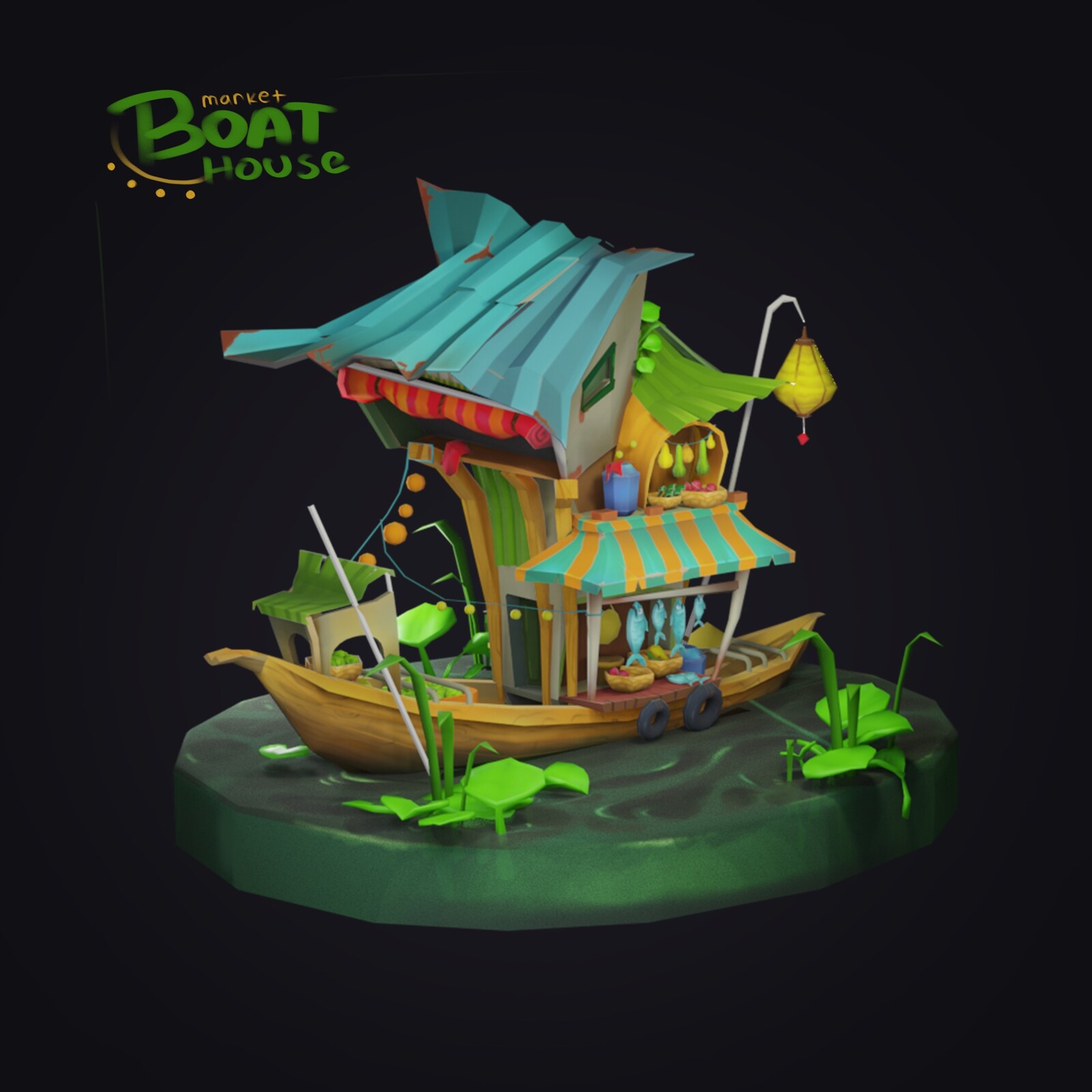 Lea Maletić - River market boat house