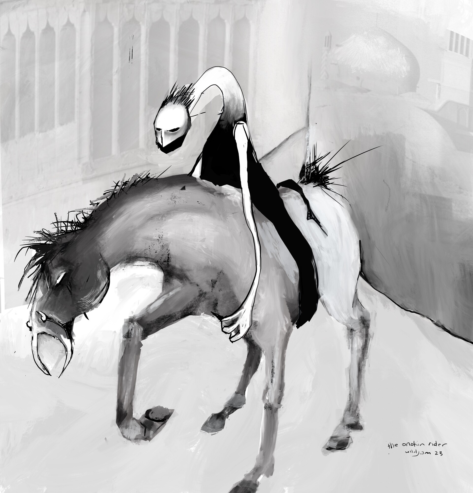 ArtStation - The Onokin Rider