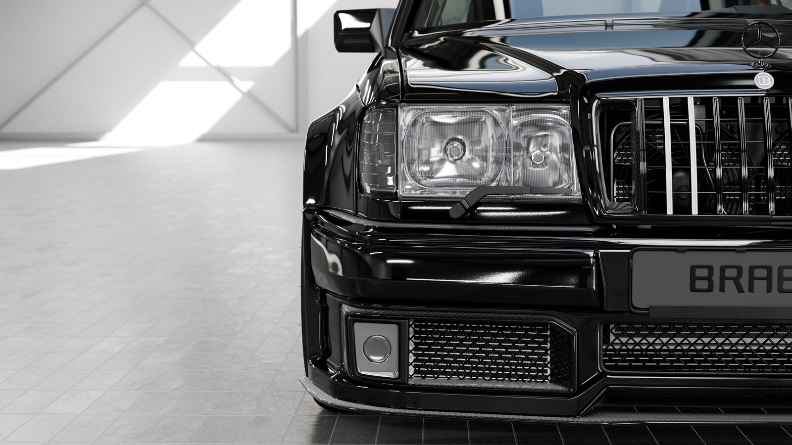 Yasser A. Muhsen - Mercedes-Benz 900E Brabus Undercover Rocket Edition