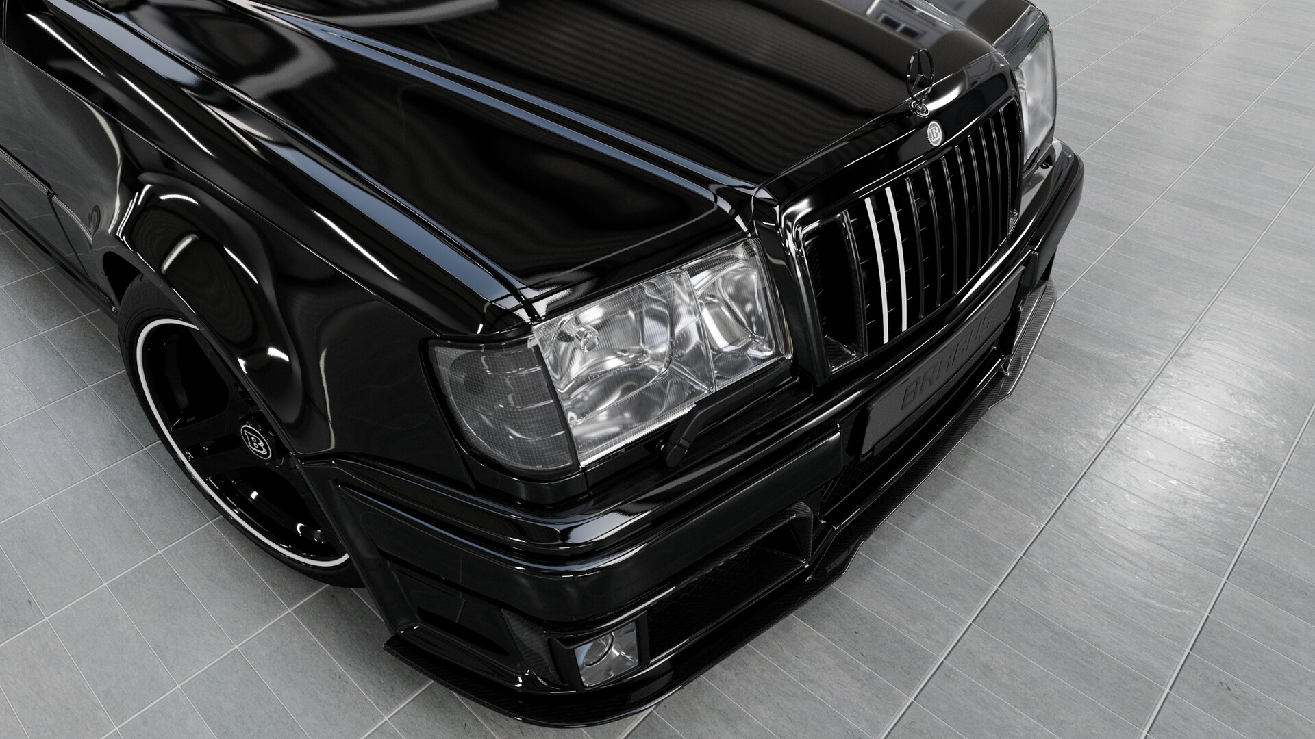 Yasser A. Muhsen - Mercedes-Benz 900E Brabus Undercover Rocket Edition