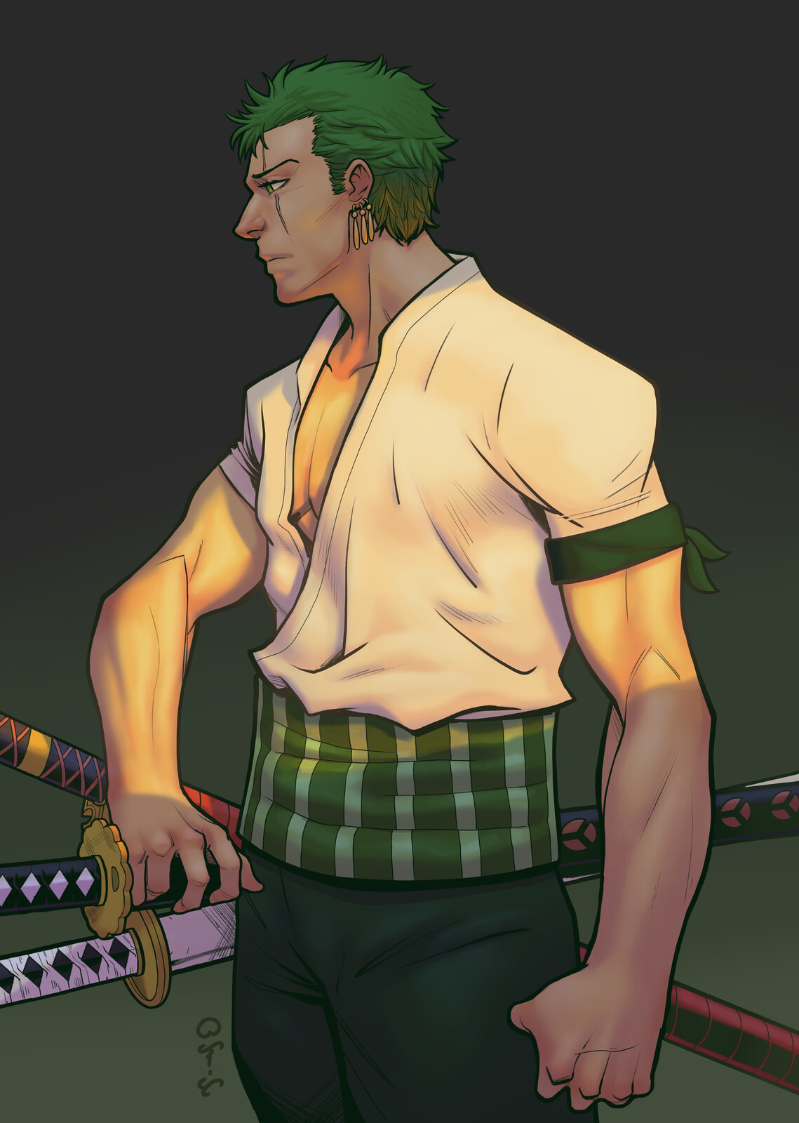 Romar Olasiman - Roronoa Zoro