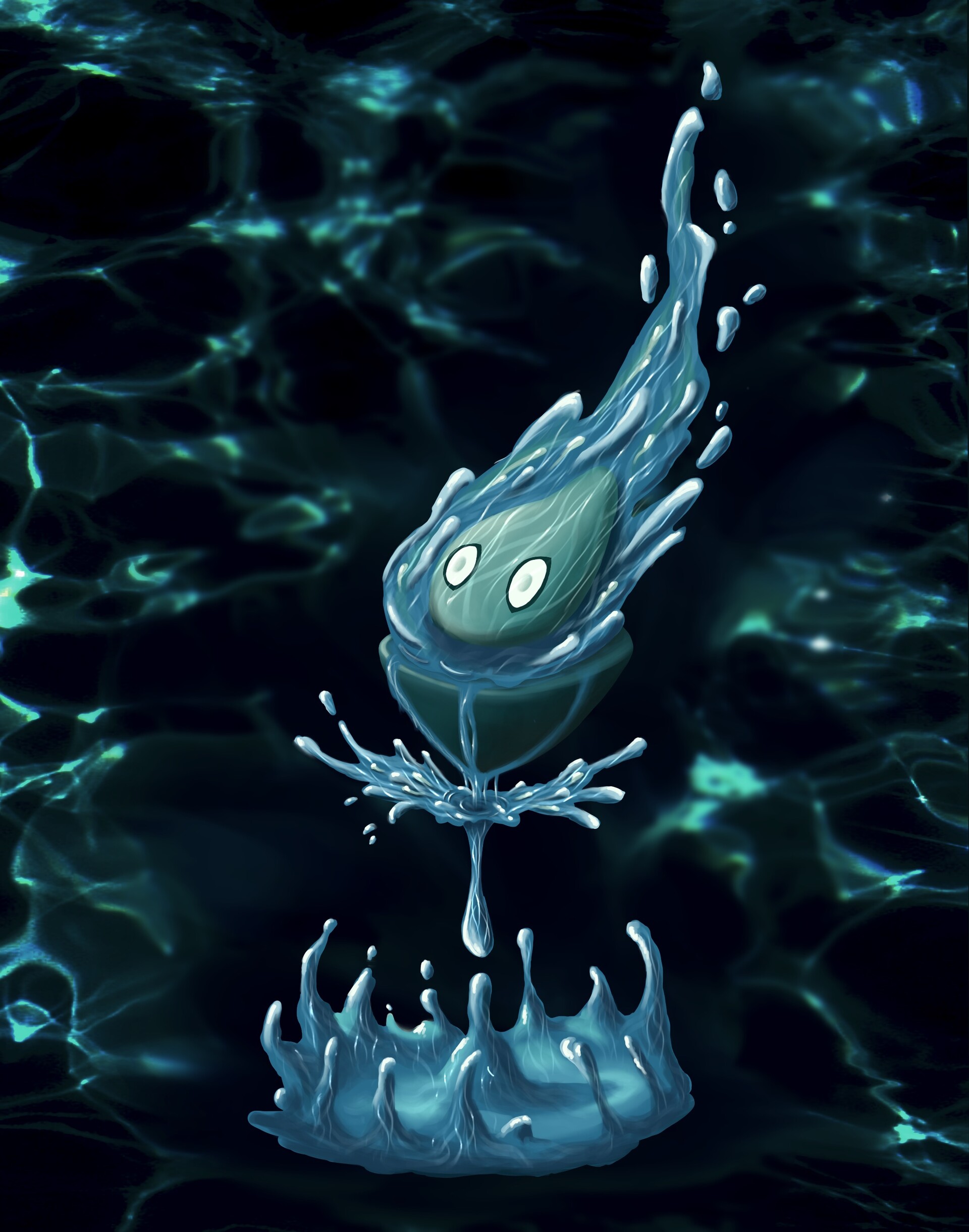 ArtStation - Water Elemental