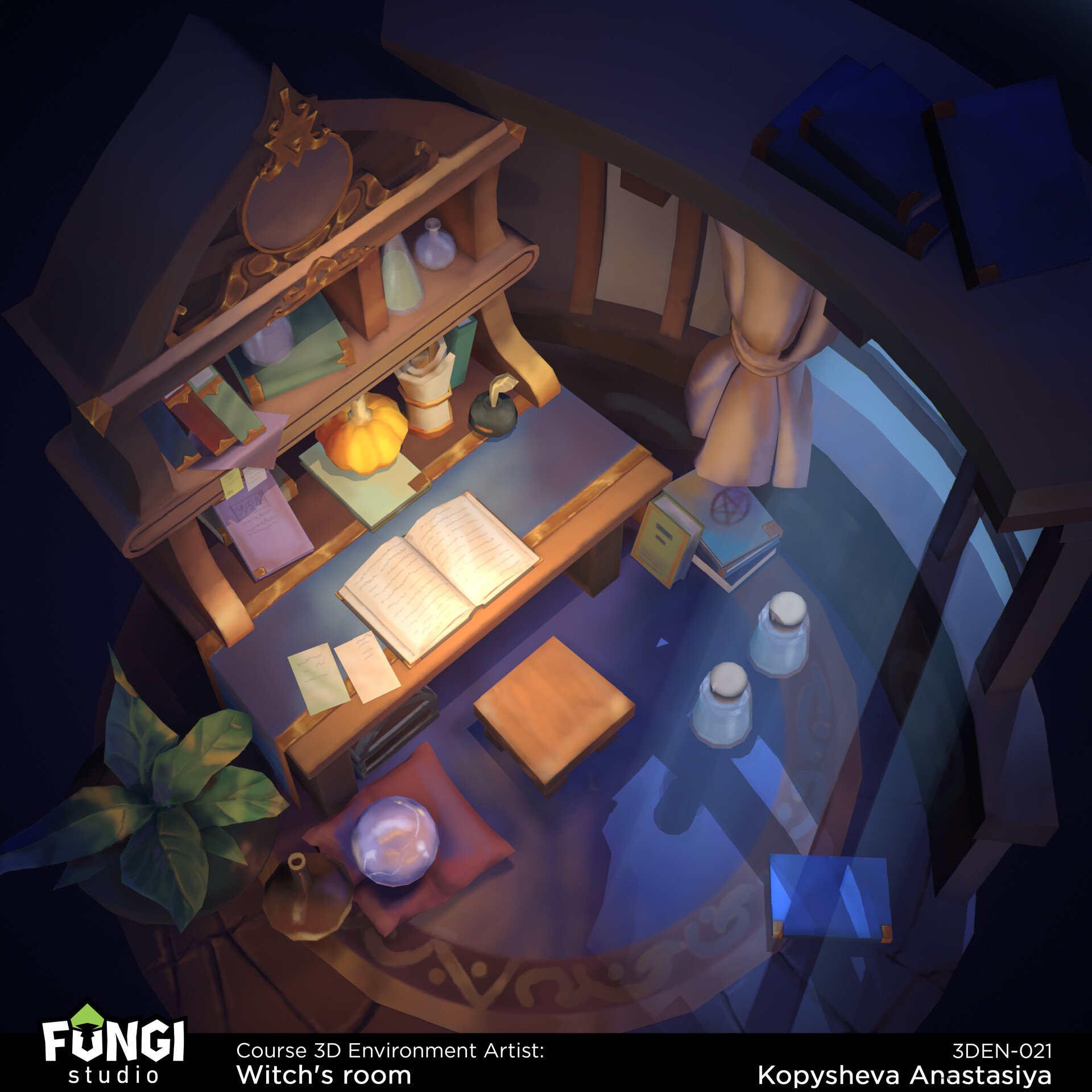 ArtStation - Witch's room