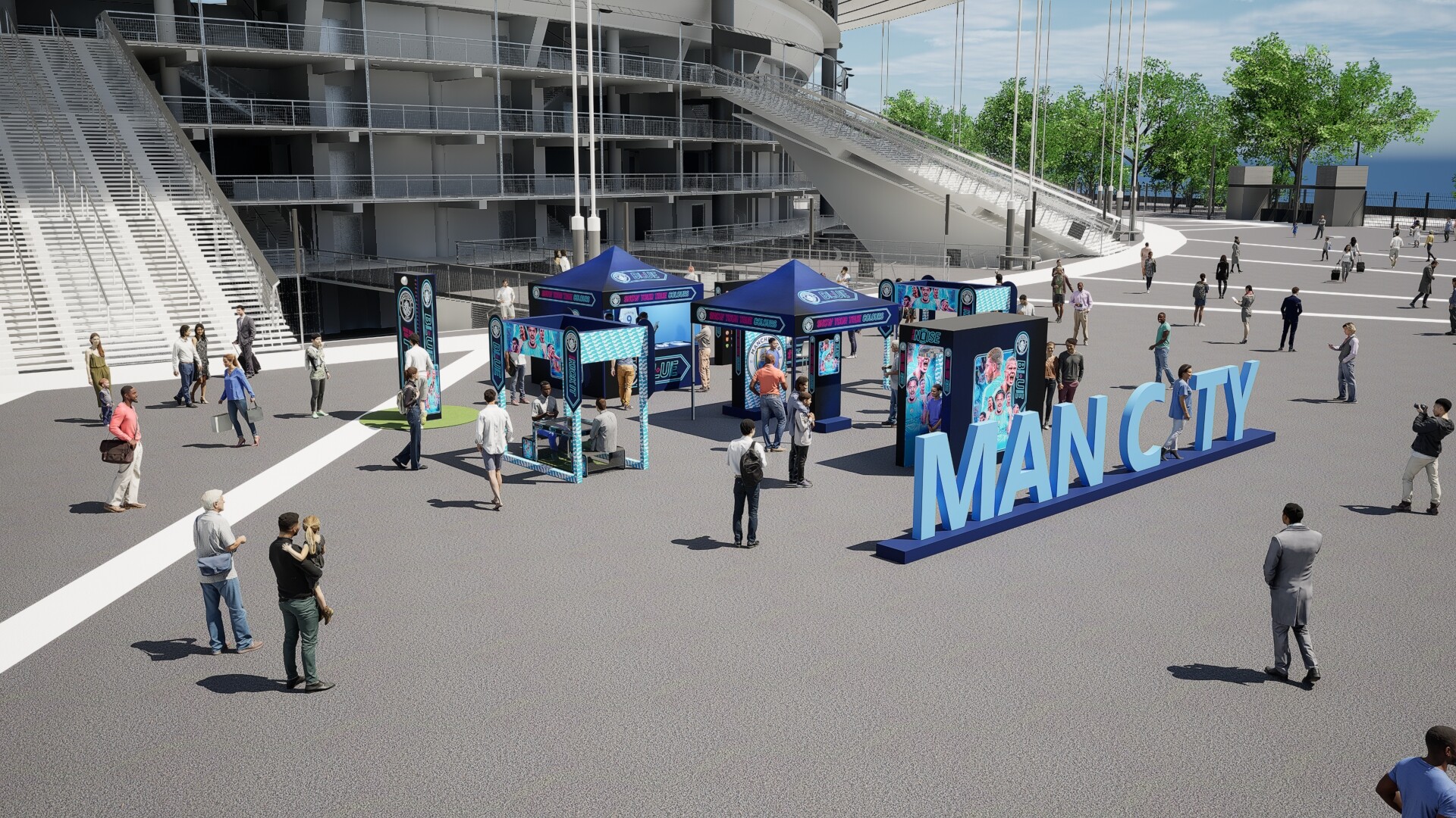 Daniel Gibbons Portfolio - Manchester City Asia Tour