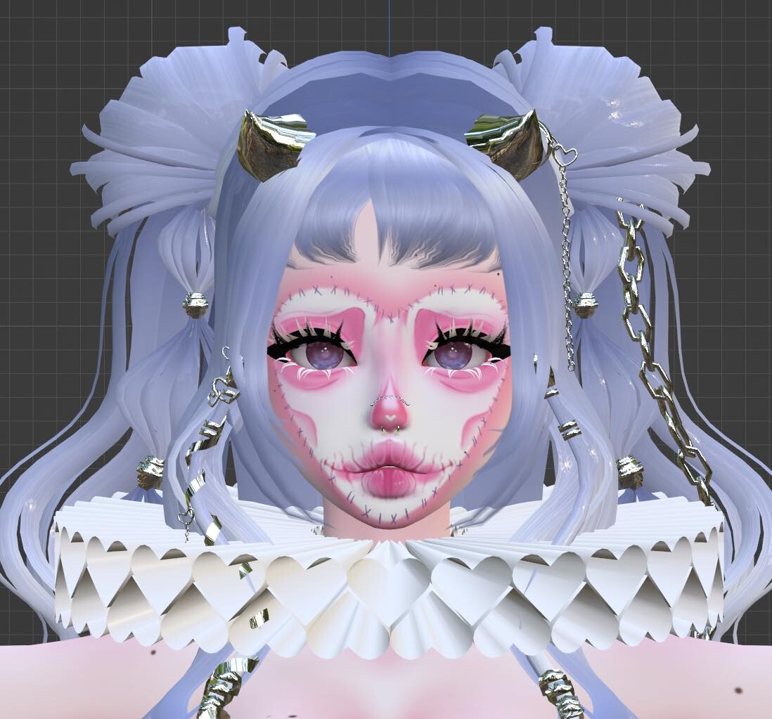 ArtStation - I will design vr chat avatar, 3d vrchat, character model ...