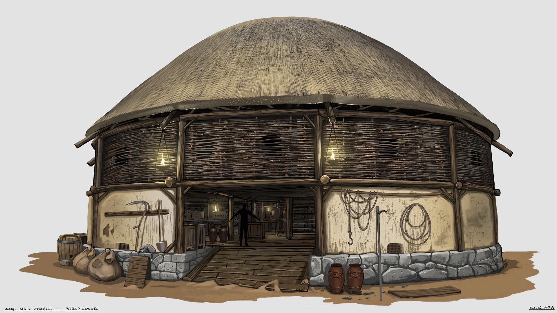 ArtStation - Modular building design - Gaul's storage