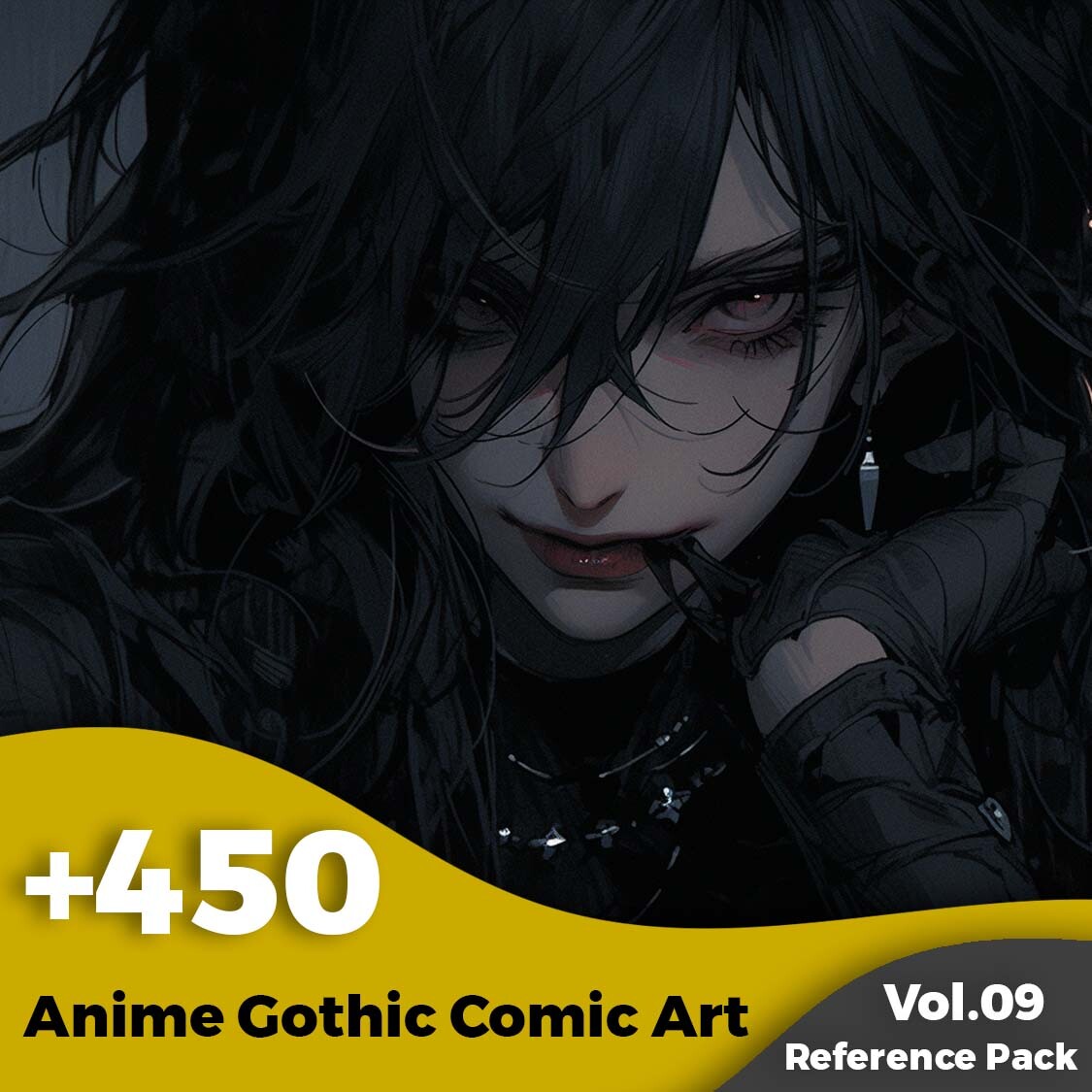ArtStation - +450 Anime Gothic Comic Art (4k) | Vol_09