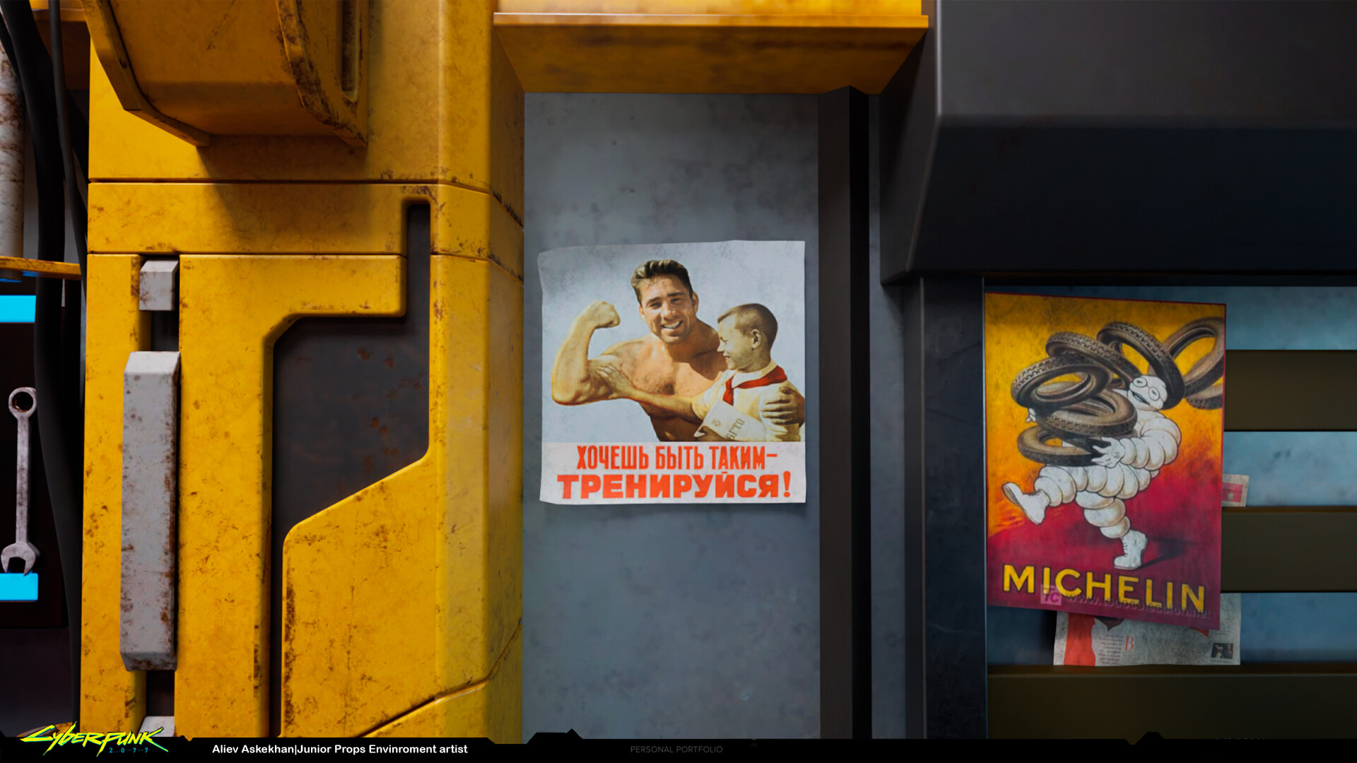 AskerZBrush3d - Cyberpunk 2077 - Thorton Galena "Rattler" Fan remake