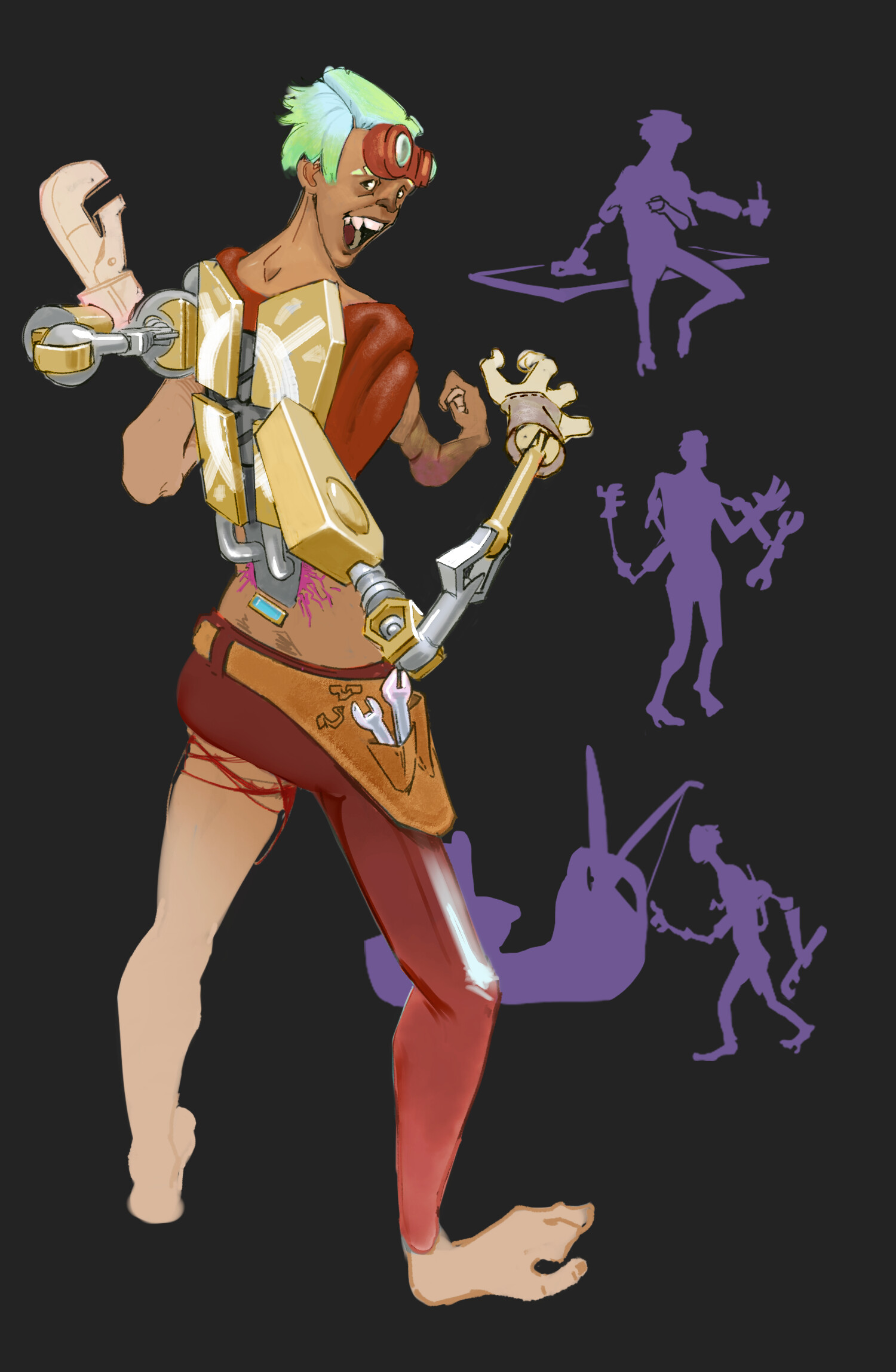 ArtStation - Biopunk character concepts