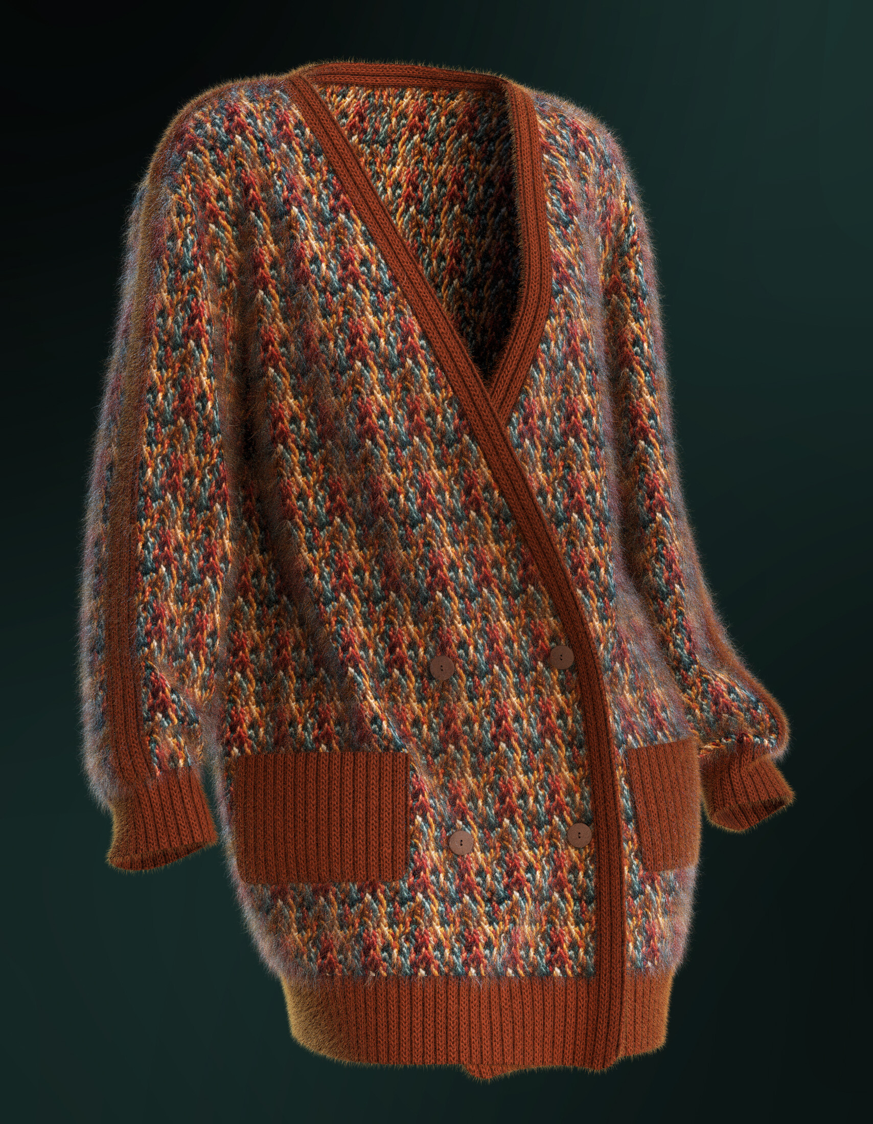 ArtStation - Autumn Cardigan