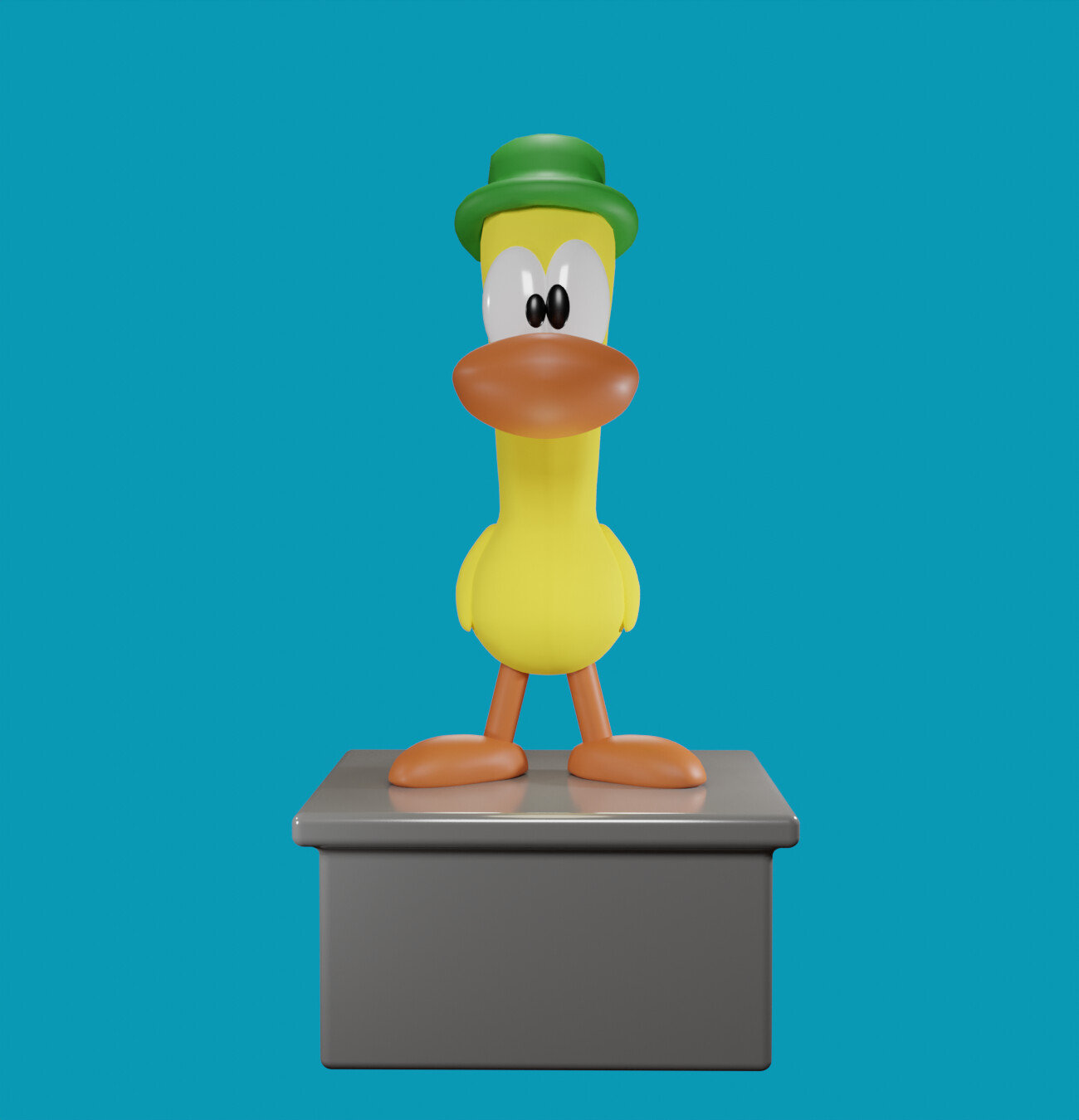 ArtStation - Pato!! (3D duck lowpoly)