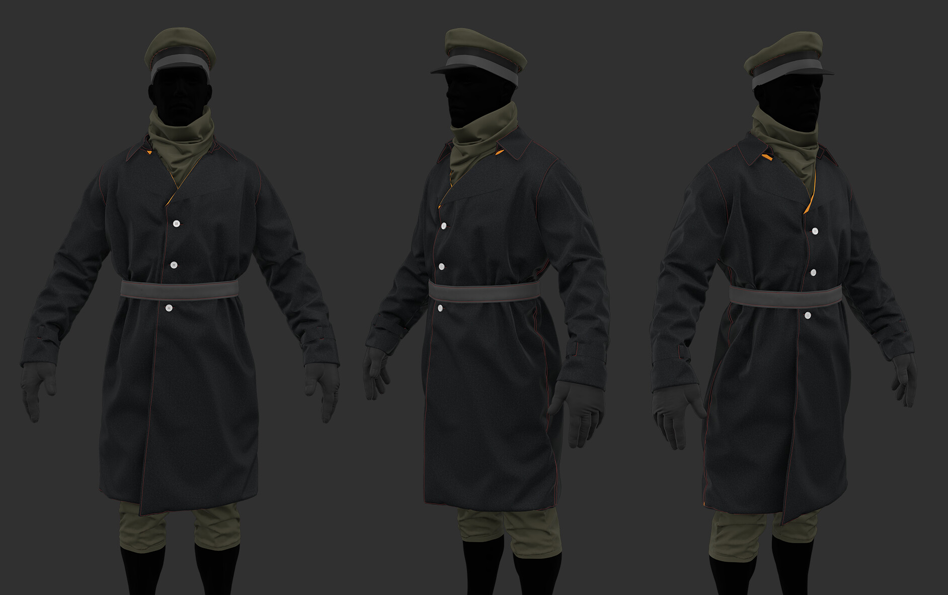 ArtStation - military uniform MD