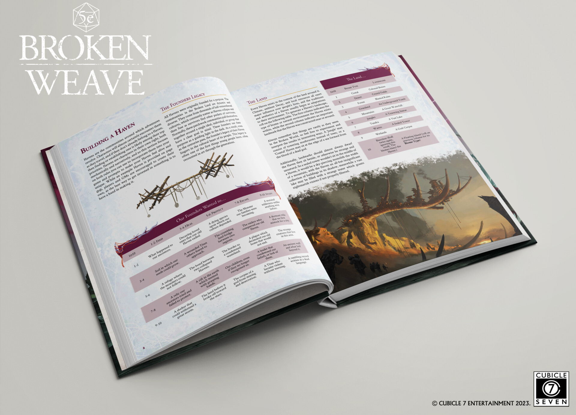 ArtStation - Broken Weave branding and Kickstarter