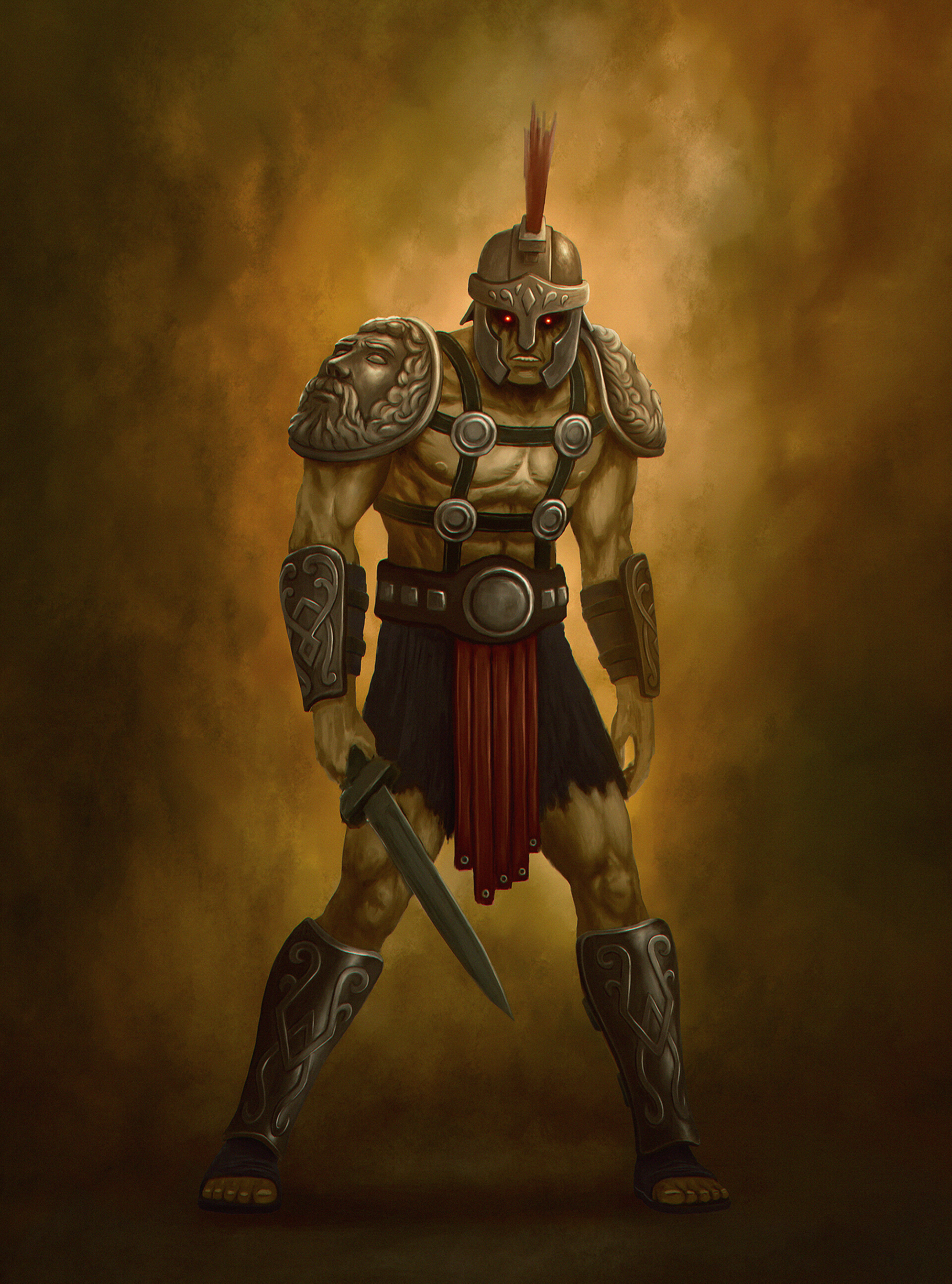 ArtStation - Cursed centurion