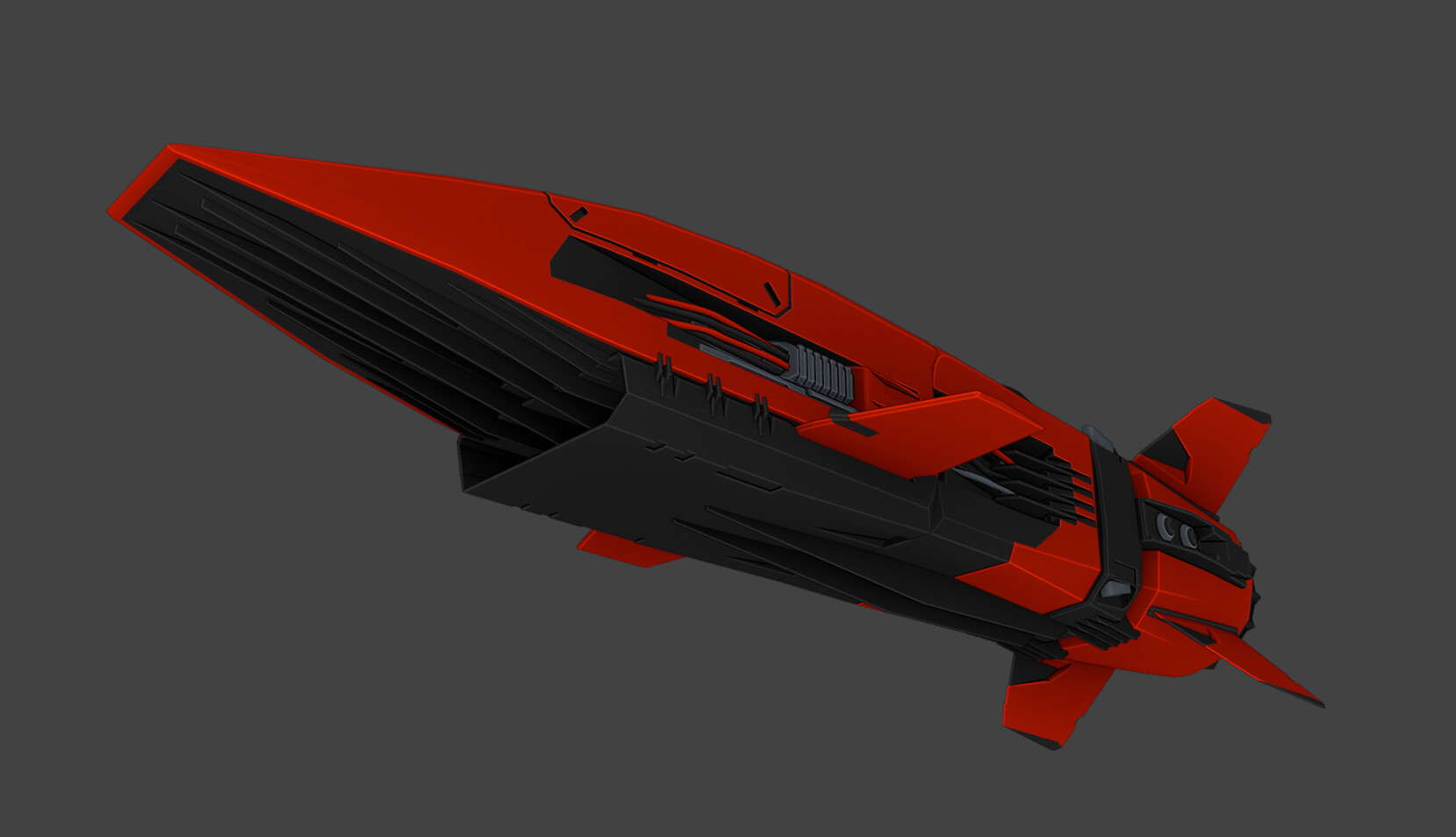 ArtStation - Perseus Missile - Flat Colors