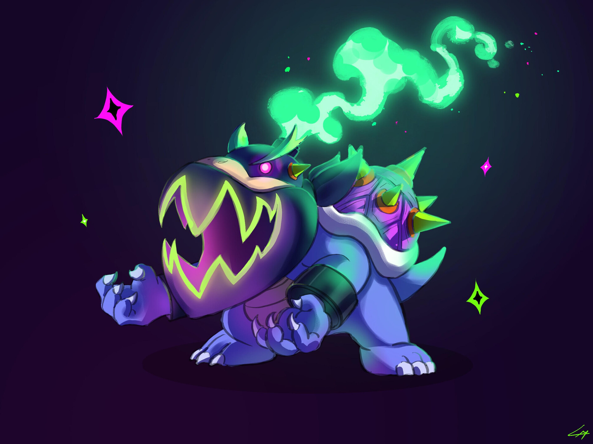 Mario And Luigi Dream Team Bowser Jr