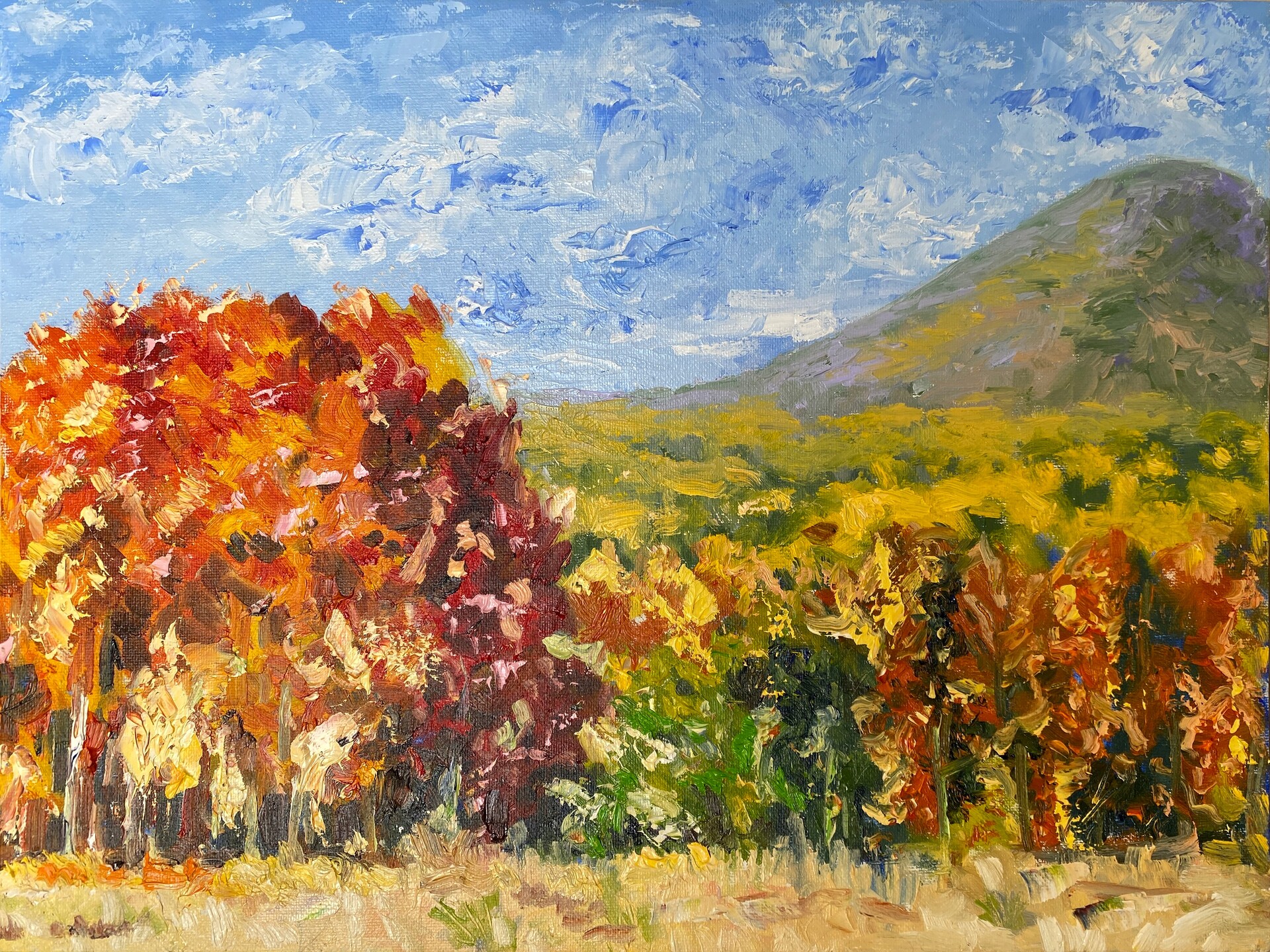 ArtStation - Autumn Forest View.