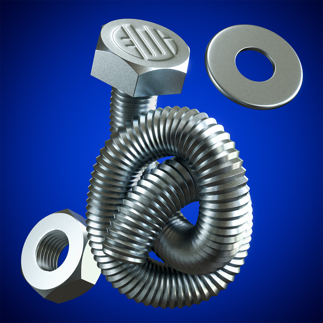 ArtStation - 3D EW Knot Bolt