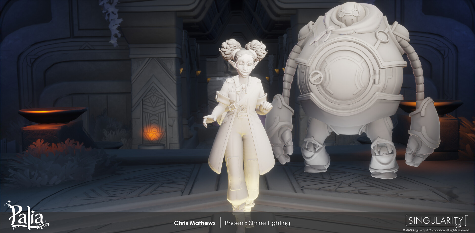 Chris Mathews - Palia - Phoenix Shrine Cinematic Lighting