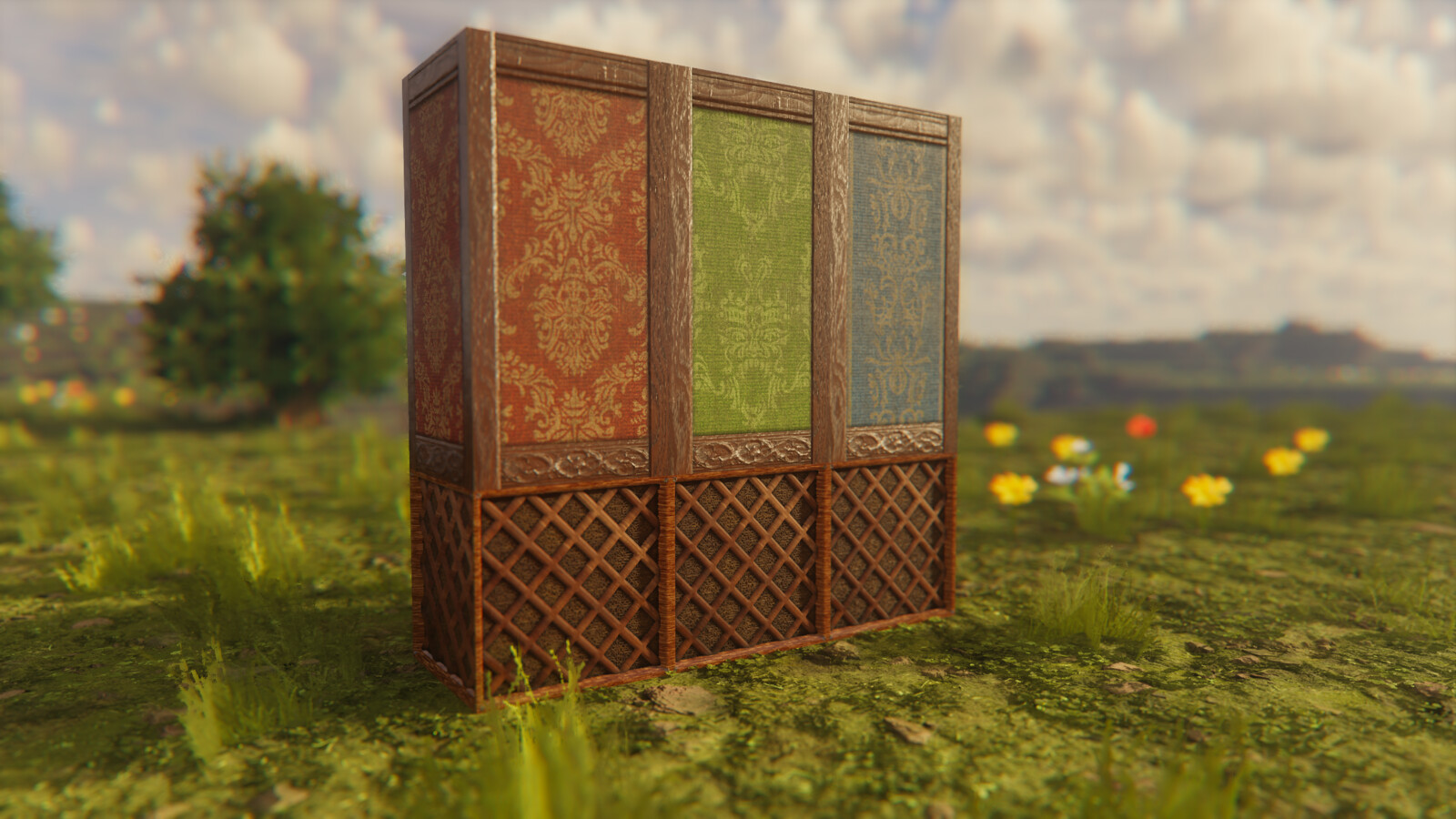 Sean Gause - Victorian Wallpaper & Woodwork In Minecraft