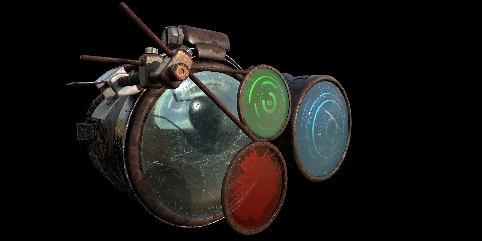 ArtStation - Steampunk Vintage Sci-Fi Glass