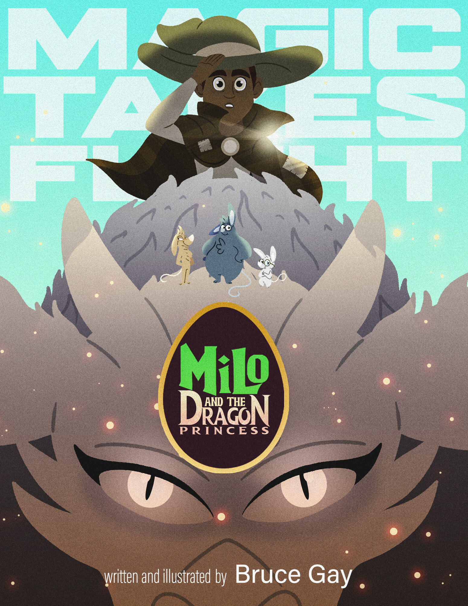ArtStation - Milo and the Dragon Princess cover