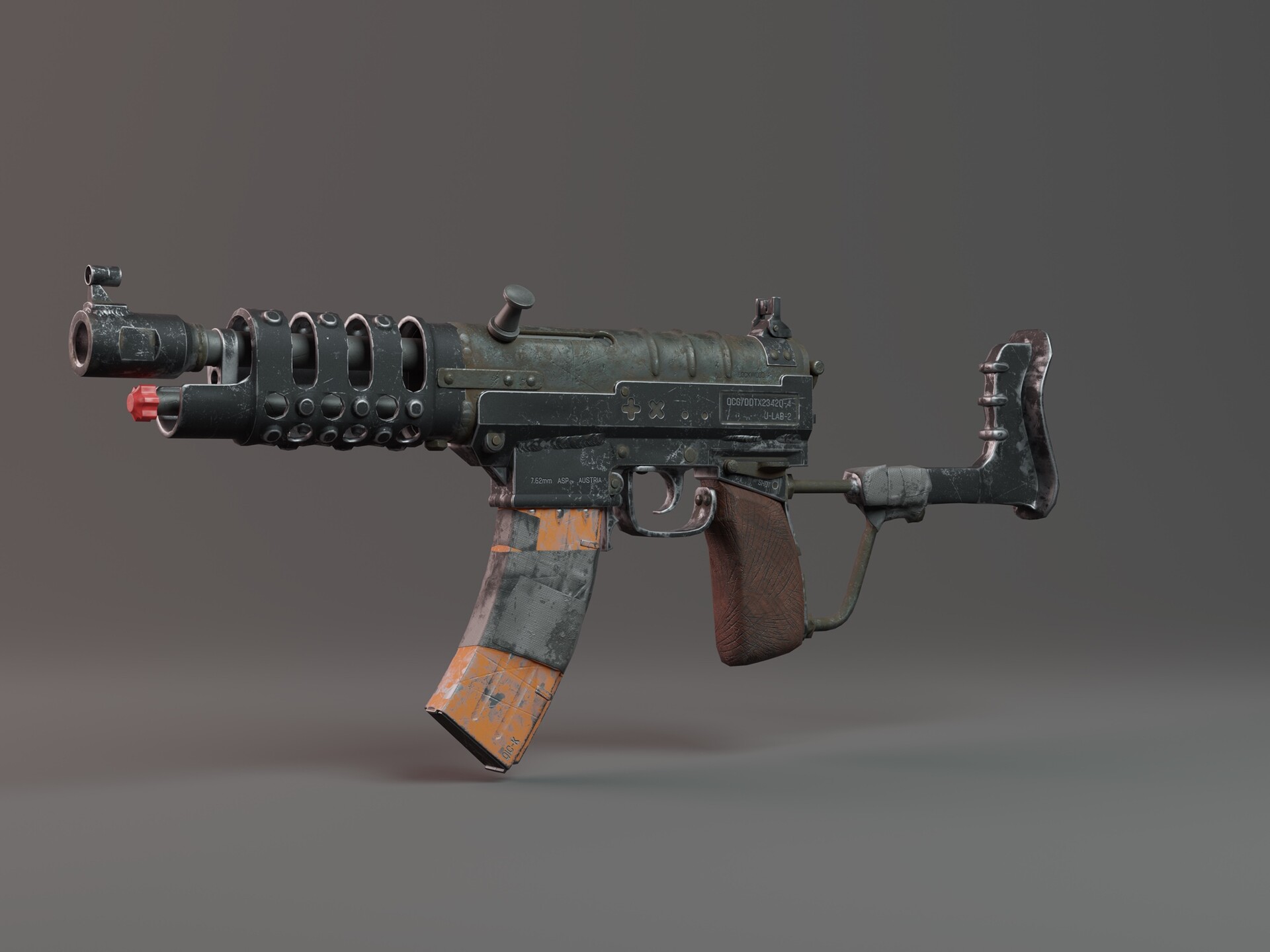 ArtStation - Submachine gun