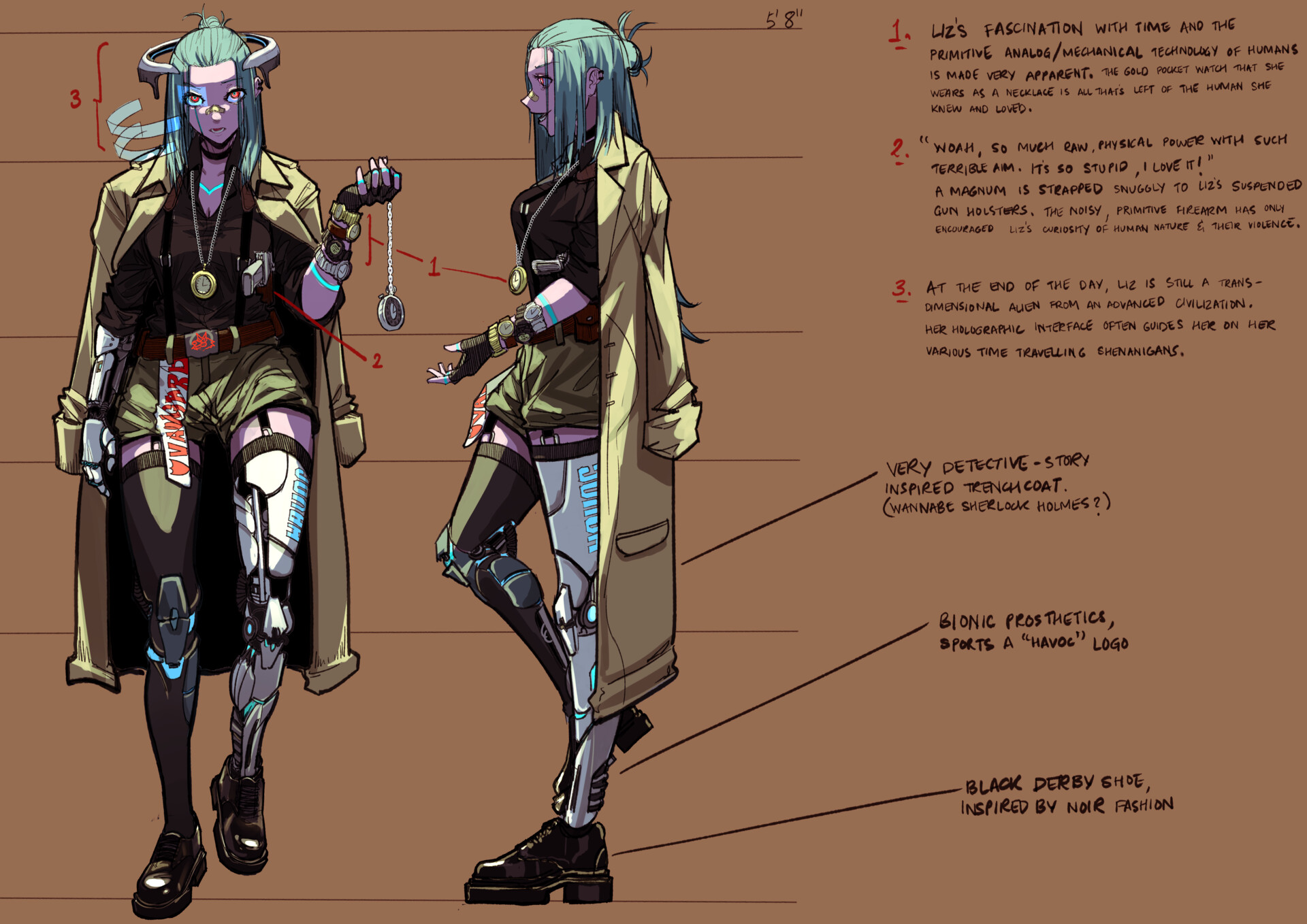 ArtStation - Mask Out character design entry