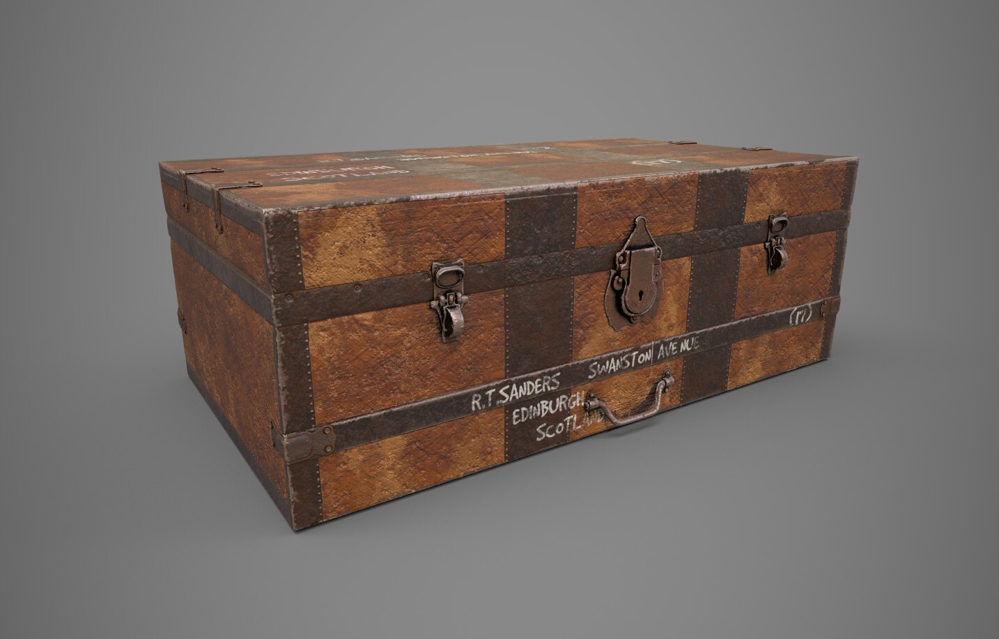 ArtStation - Vintage Trunk
