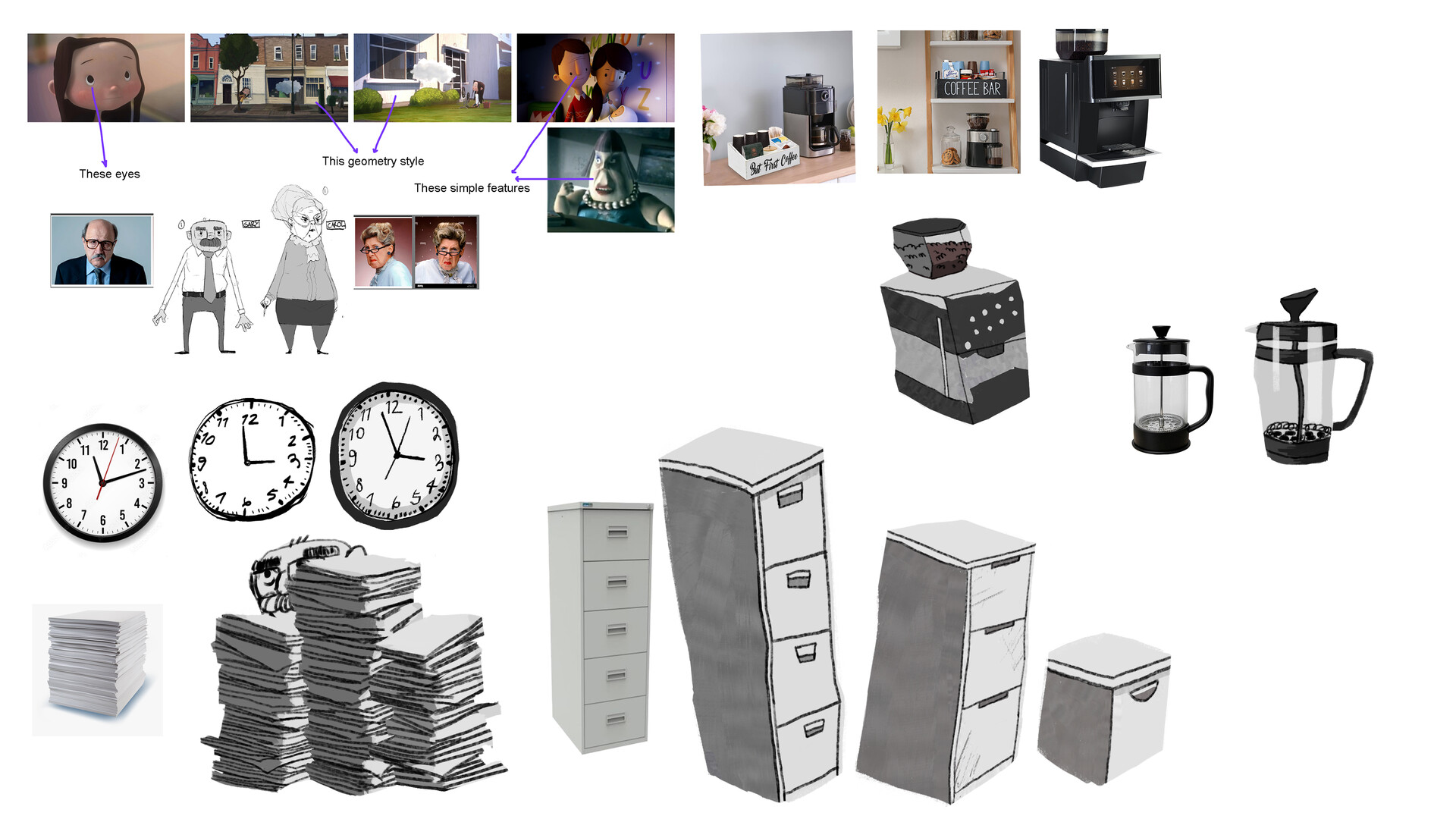 Jason Lin - Coffee Brake: Prop designs and concepts