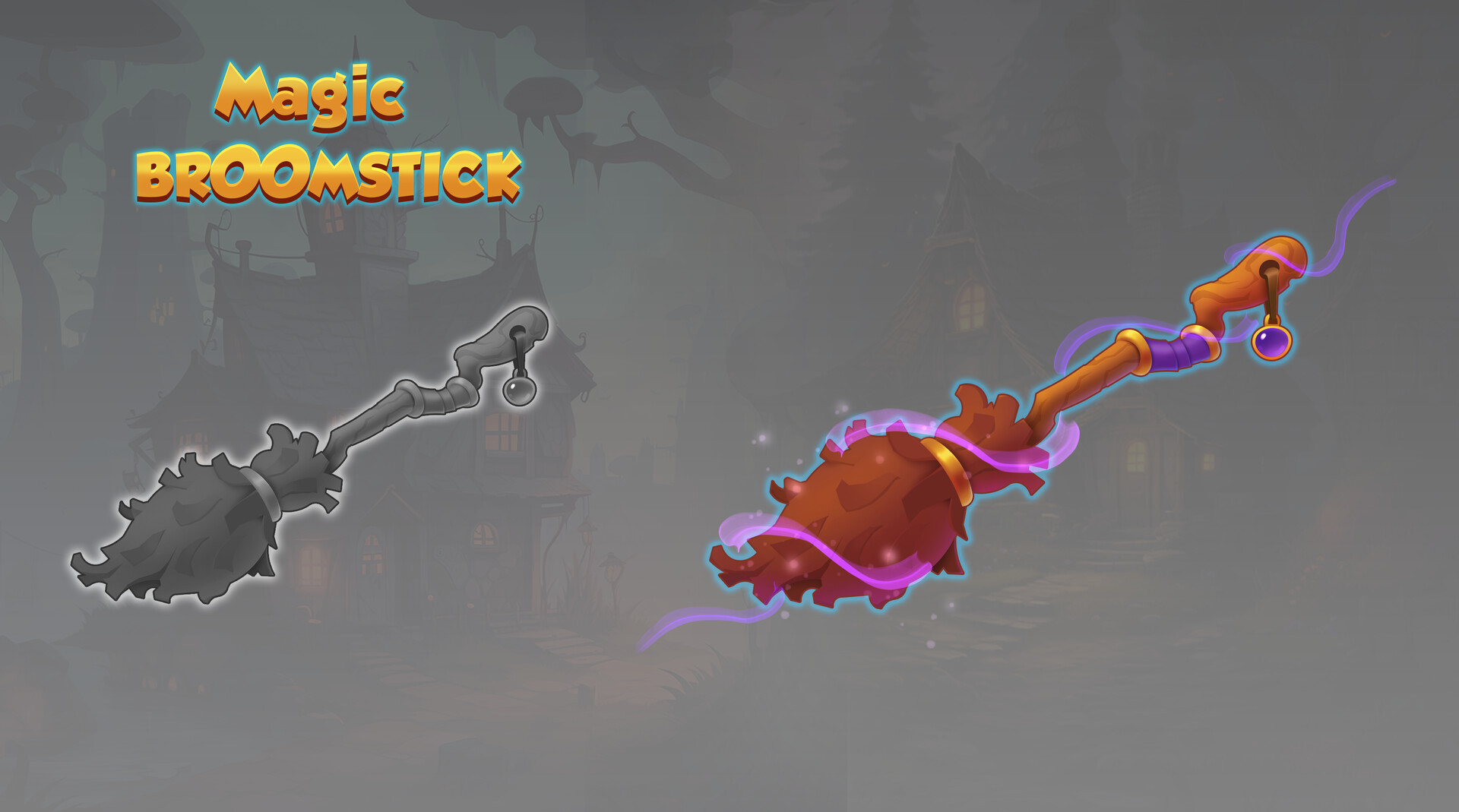 ArtStation - Magic broomstick