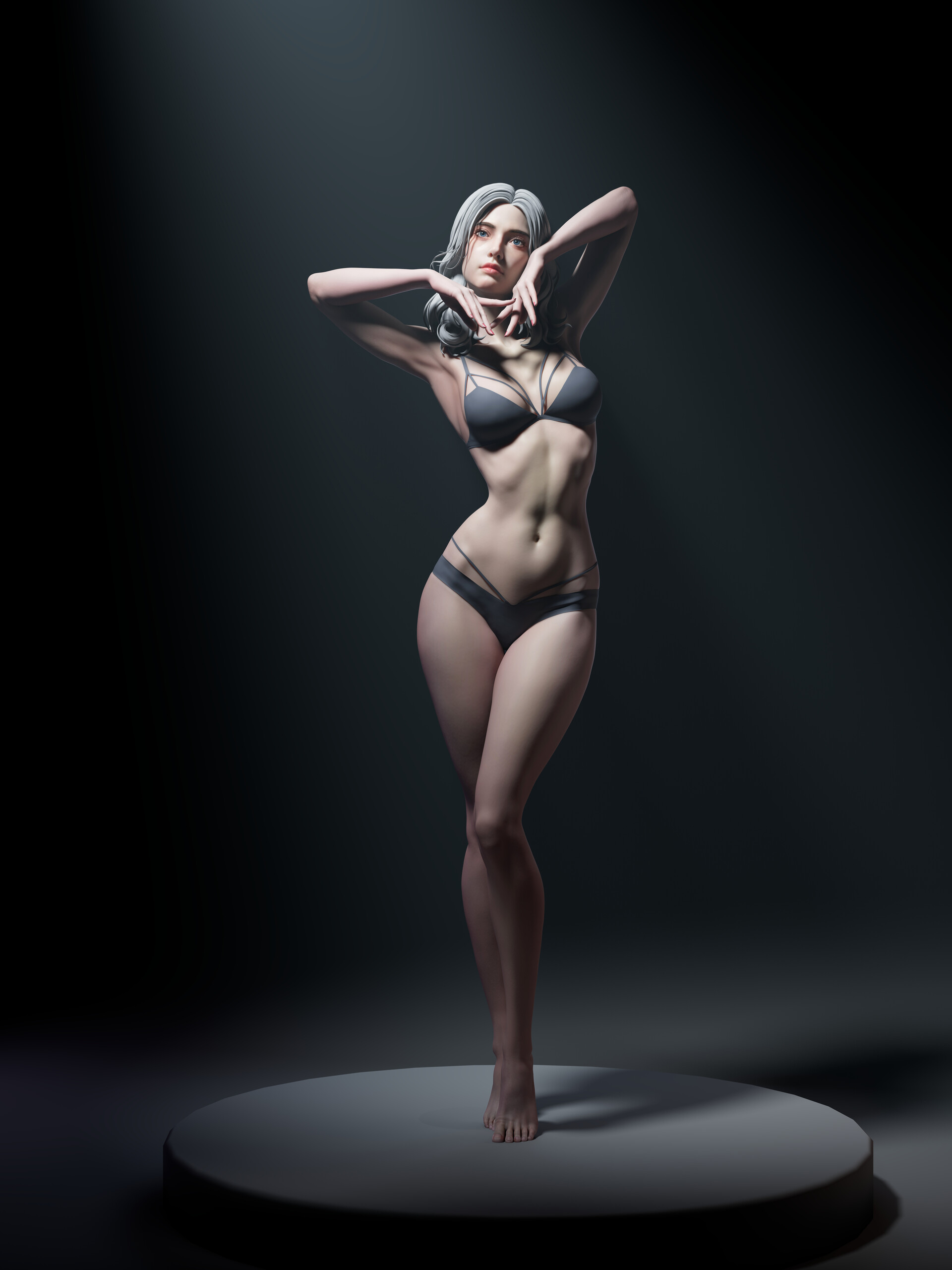 ArtStation - Human body carving