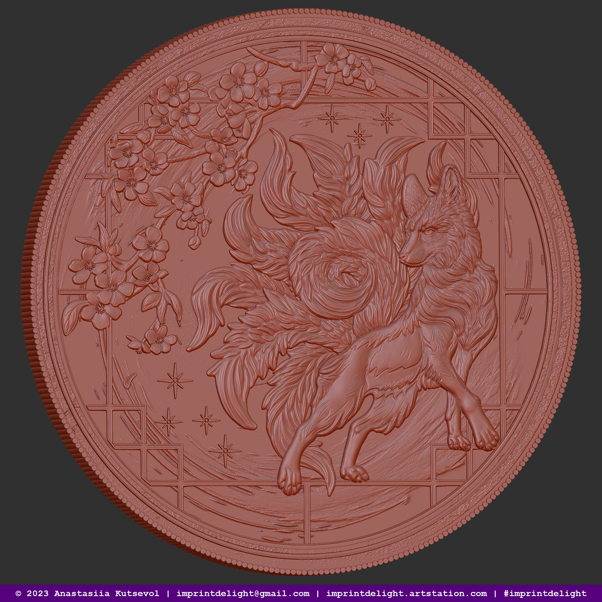 Imprint Delight | Ana Kutsevol - Kitsune 3D