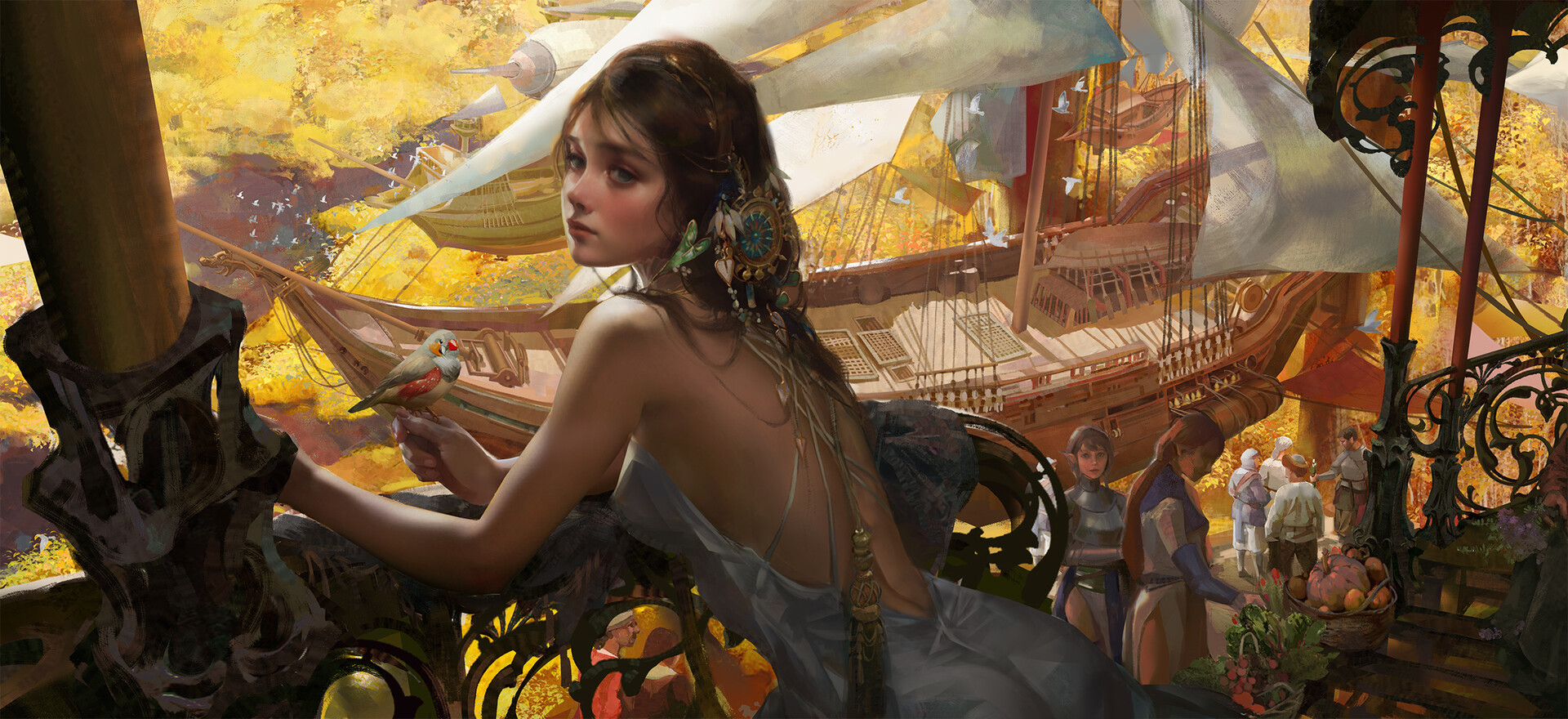 ArtStation - Golden Lake